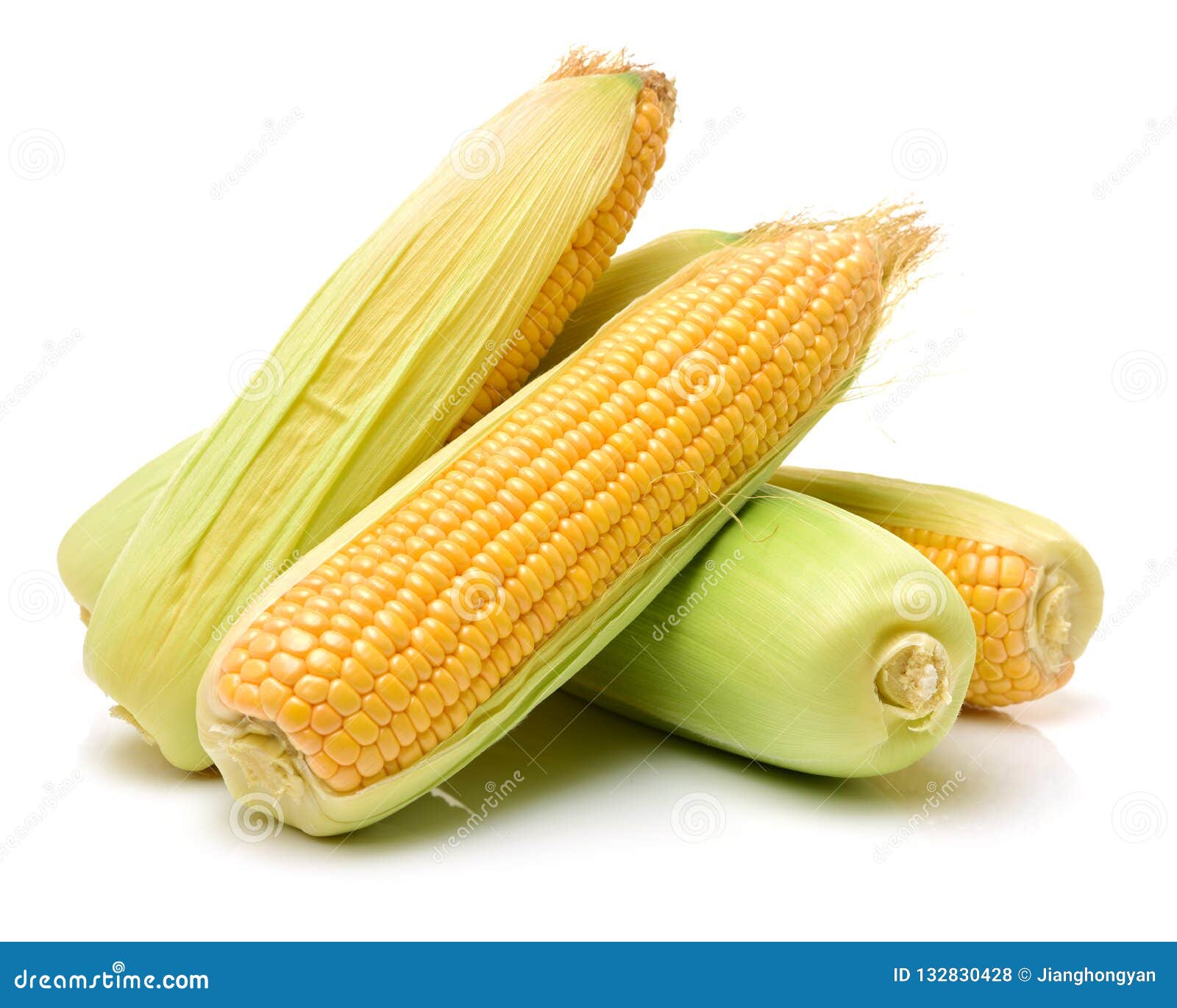 An ear of corn stock photo. Image of nutrition, vegetable - 132830428