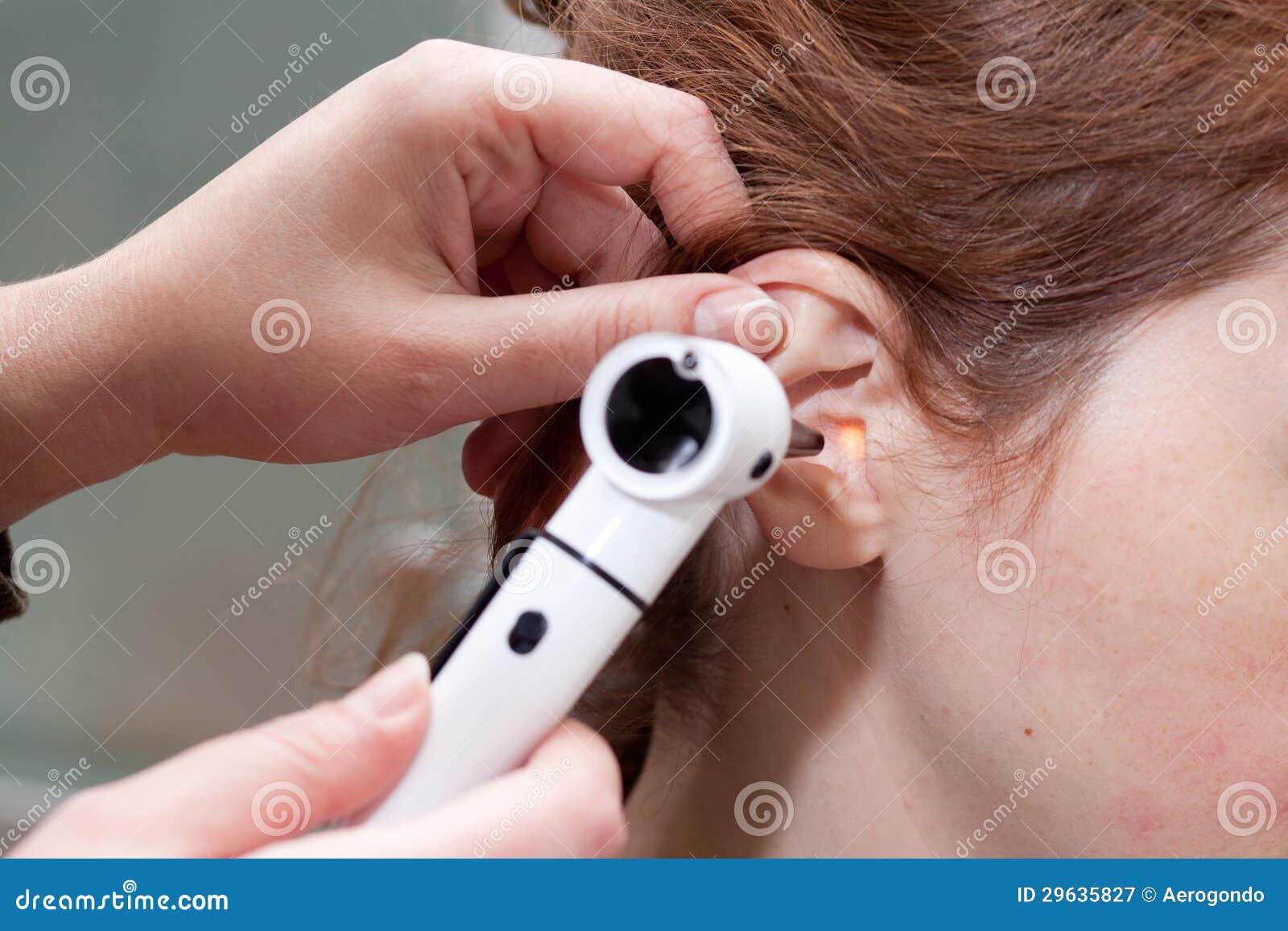 Ear exam stock image. Image of tool, caucasian, listen - 29635827