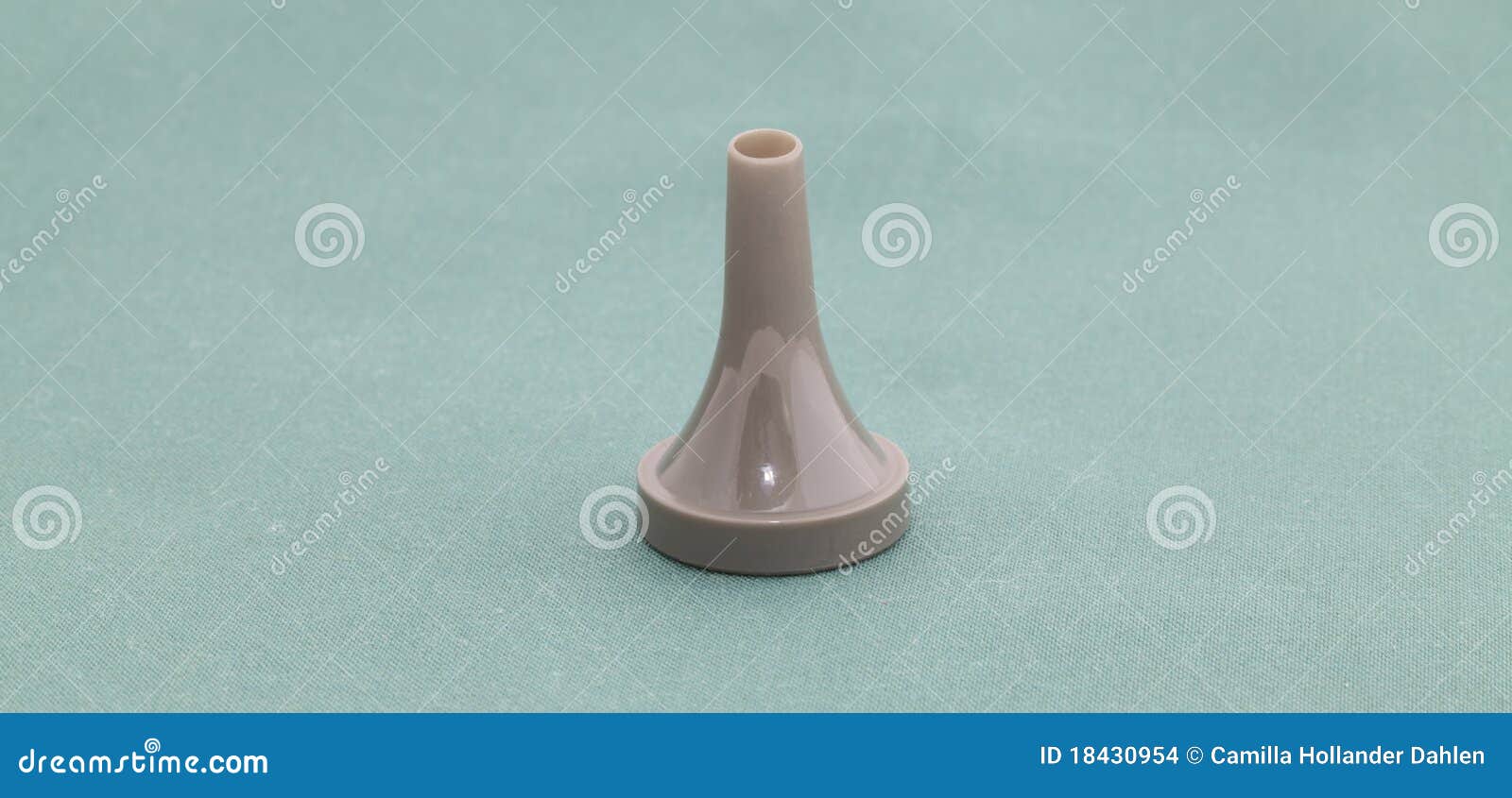 Ear-funnel - close-up stock photo. Image of green, procedure - 18430954