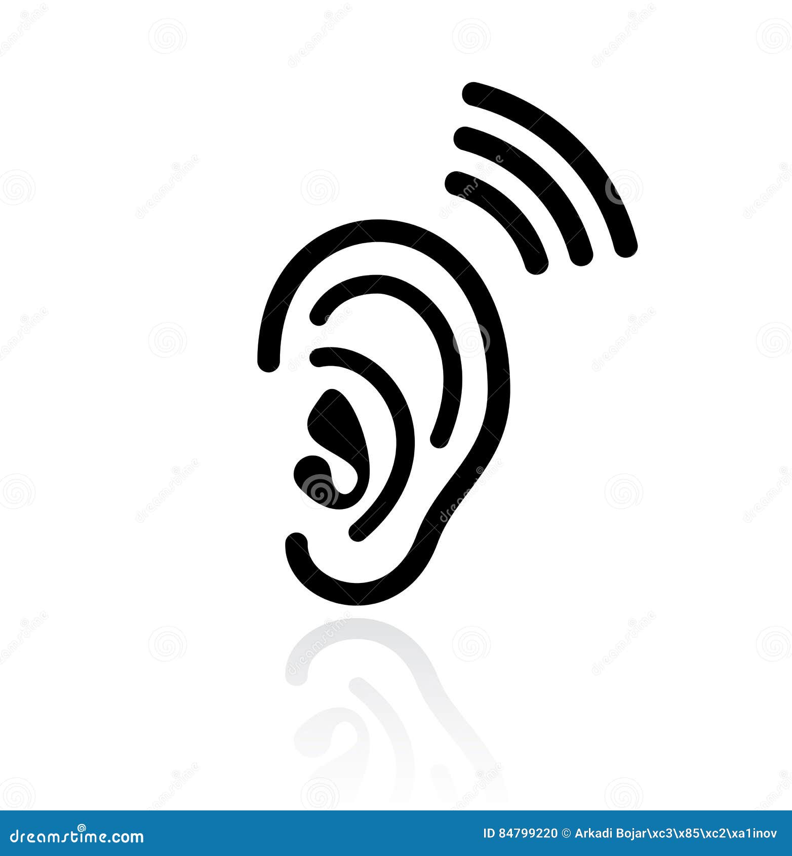 Listening Ear Speaking Stock Illustrations – 111 Listening Ear Speaking ...
