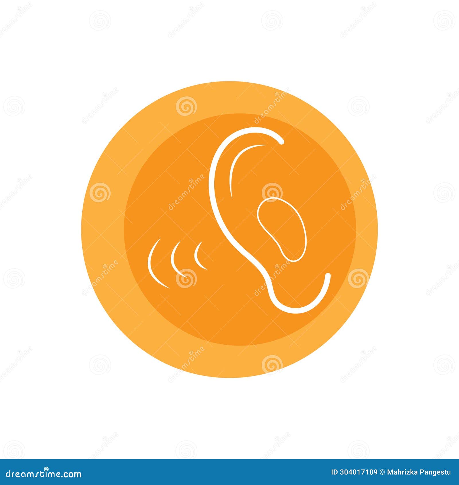 Ear logo stock illustration. Illustration of nose, sound - 304017109