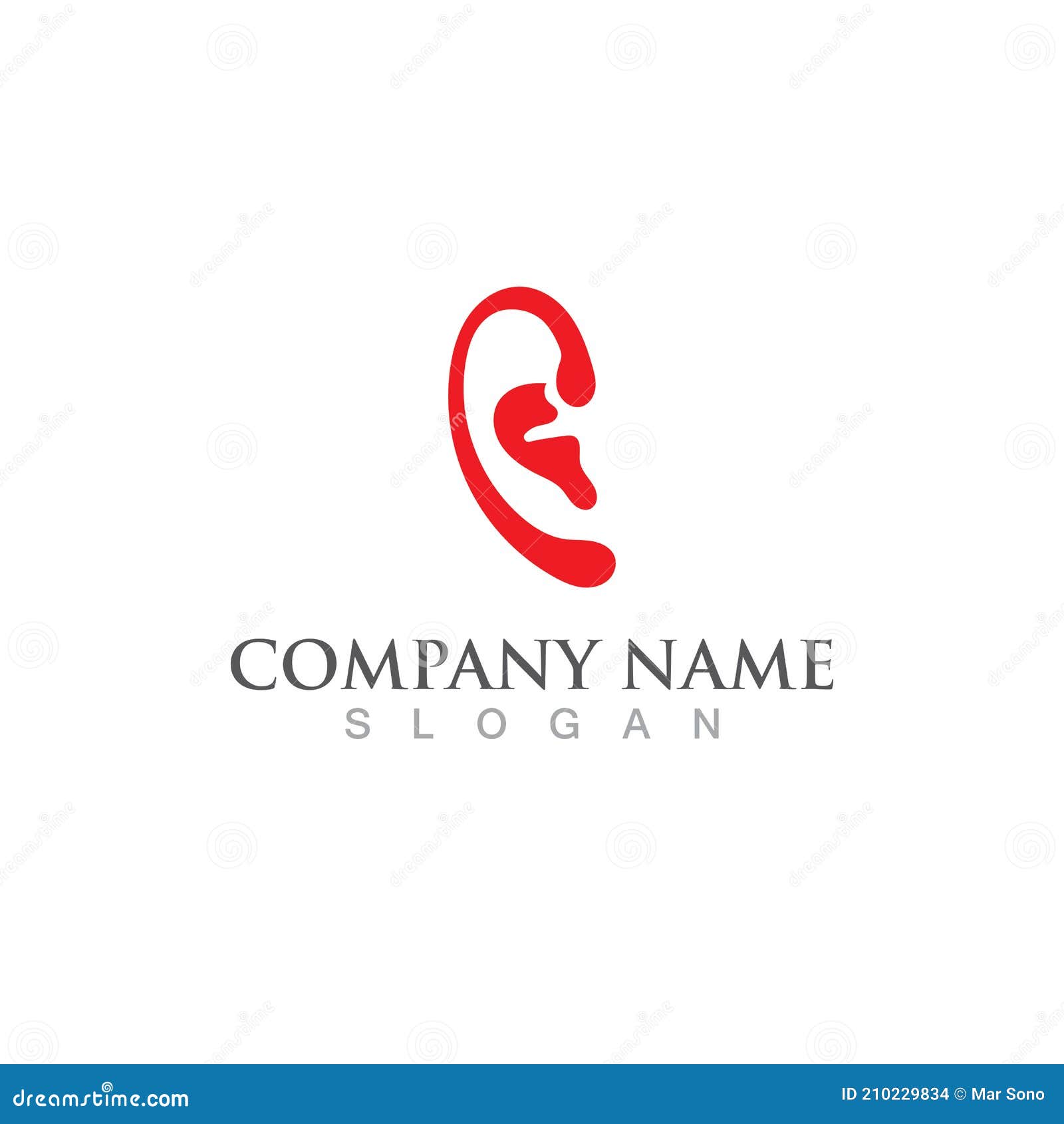 Ear Logo and Symbol Vector Image Stock Vector - Illustration of people ...