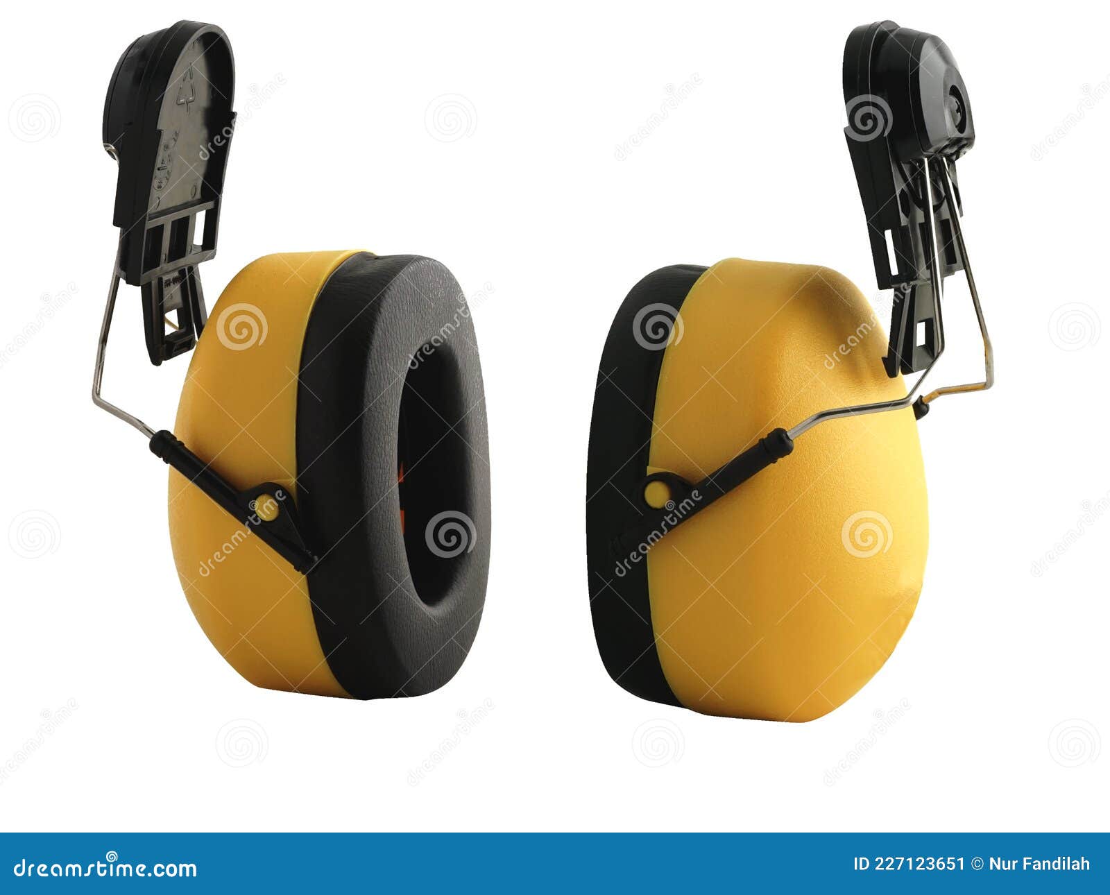 Ear protector for workers stock image. Image of helicopter - 227123651