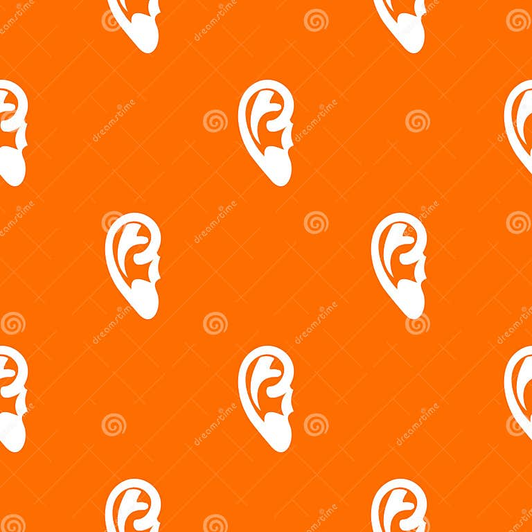 Ear pattern seamless stock vector. Illustration of pattern - 101481024