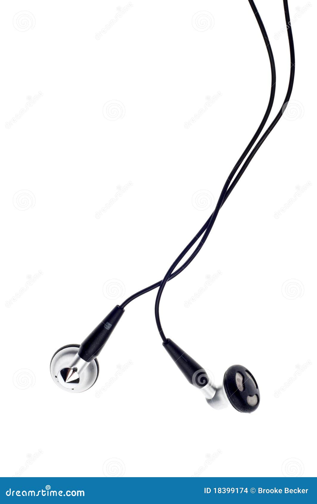 Ear Phones stock photo. Image of path, music, isolated - 18399174