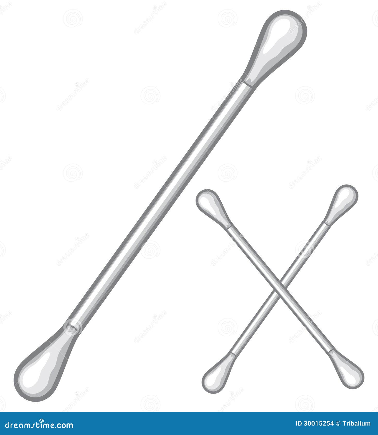 Ears stick stock vector. Illustration of bathroom, softness - 30015254