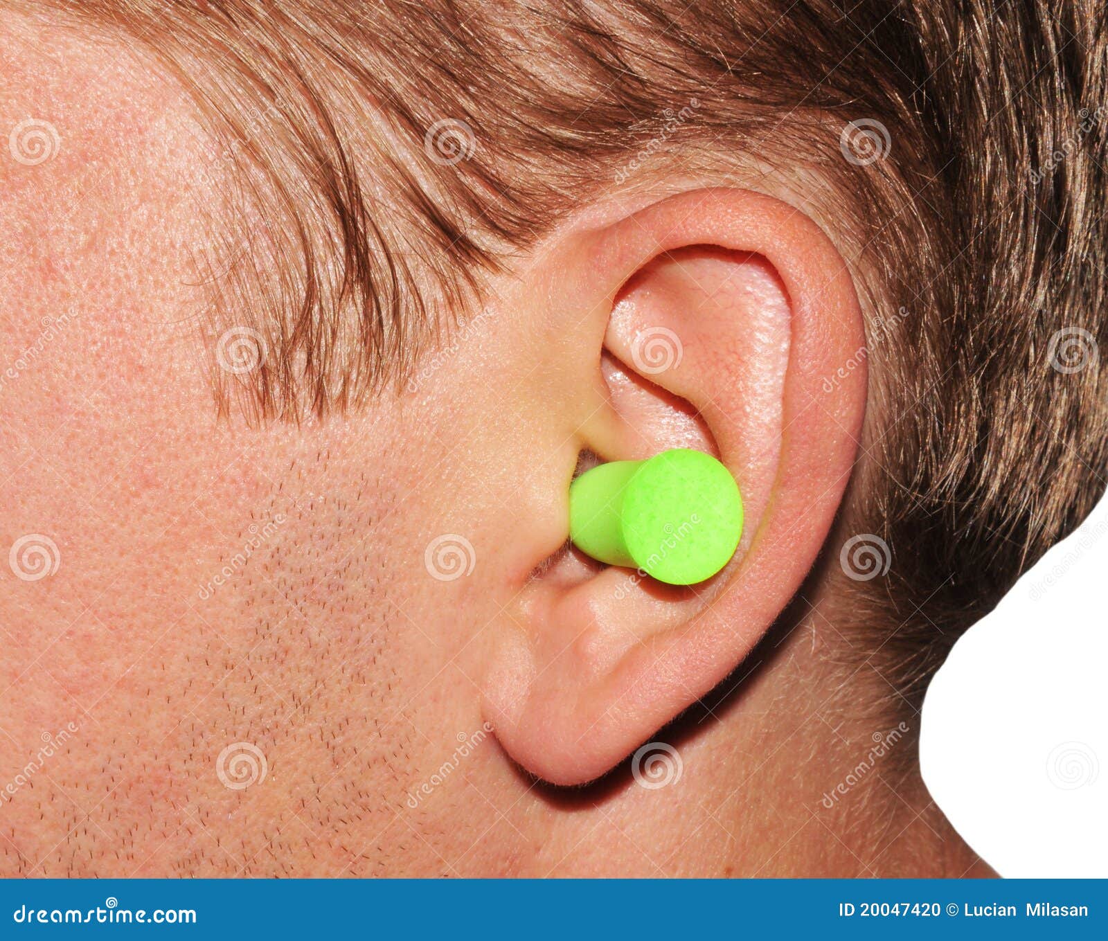 Ear plug stock photo. Image of plugs, equipment, noise - 20047420