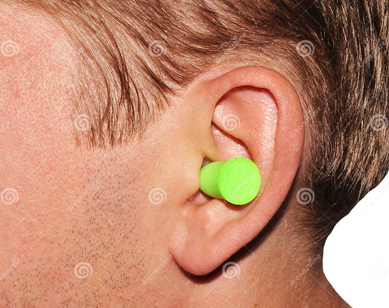 Ear plug stock photo. Image of plugs, equipment, noise - 20047420