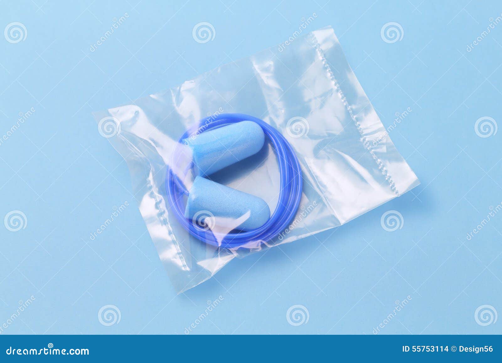 Ear Plugs in Plastic Bag stock photo. Image of guard - 55753114