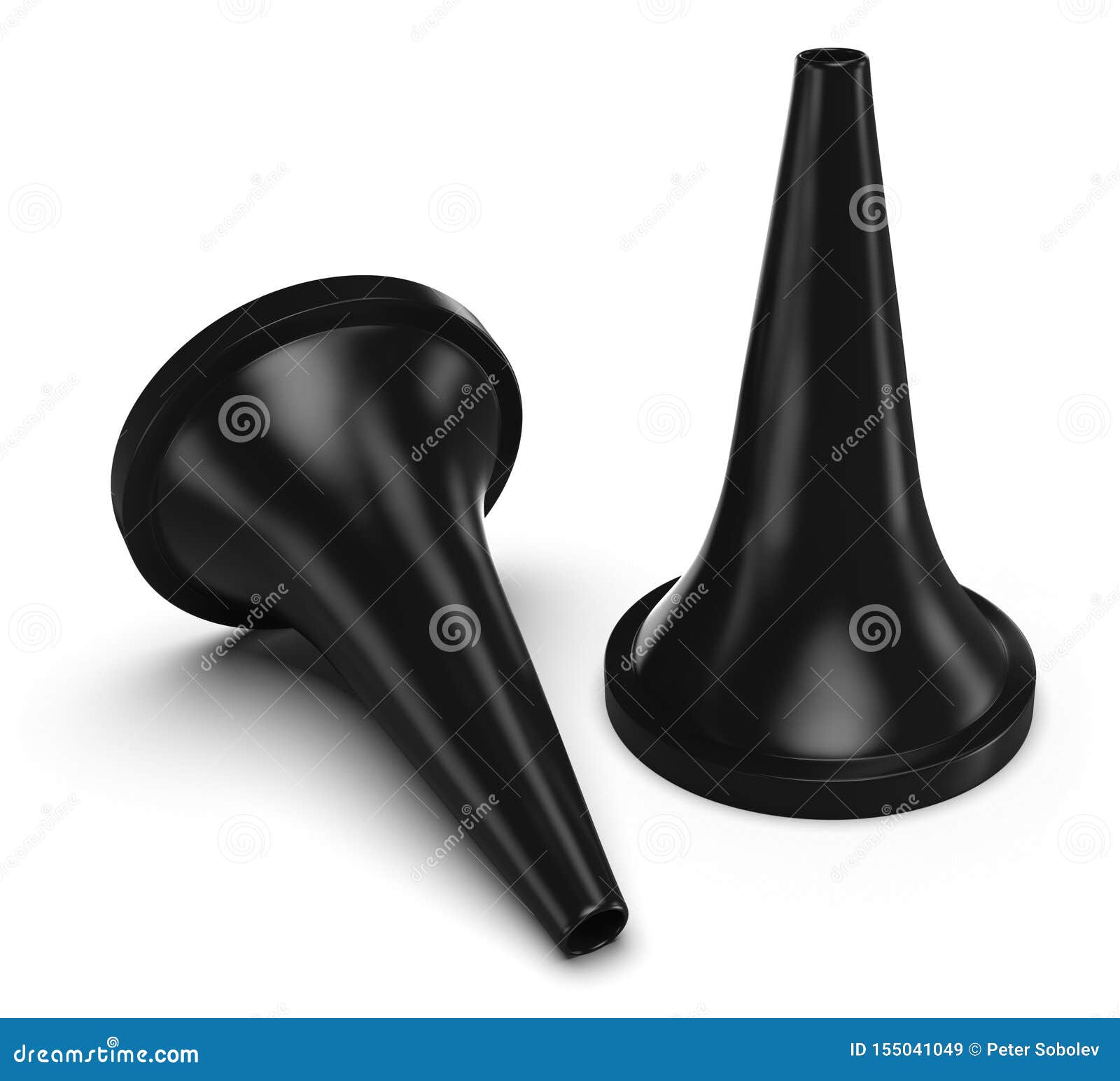 Ear specula stock image. Image of anatomy, rendering - 155041049