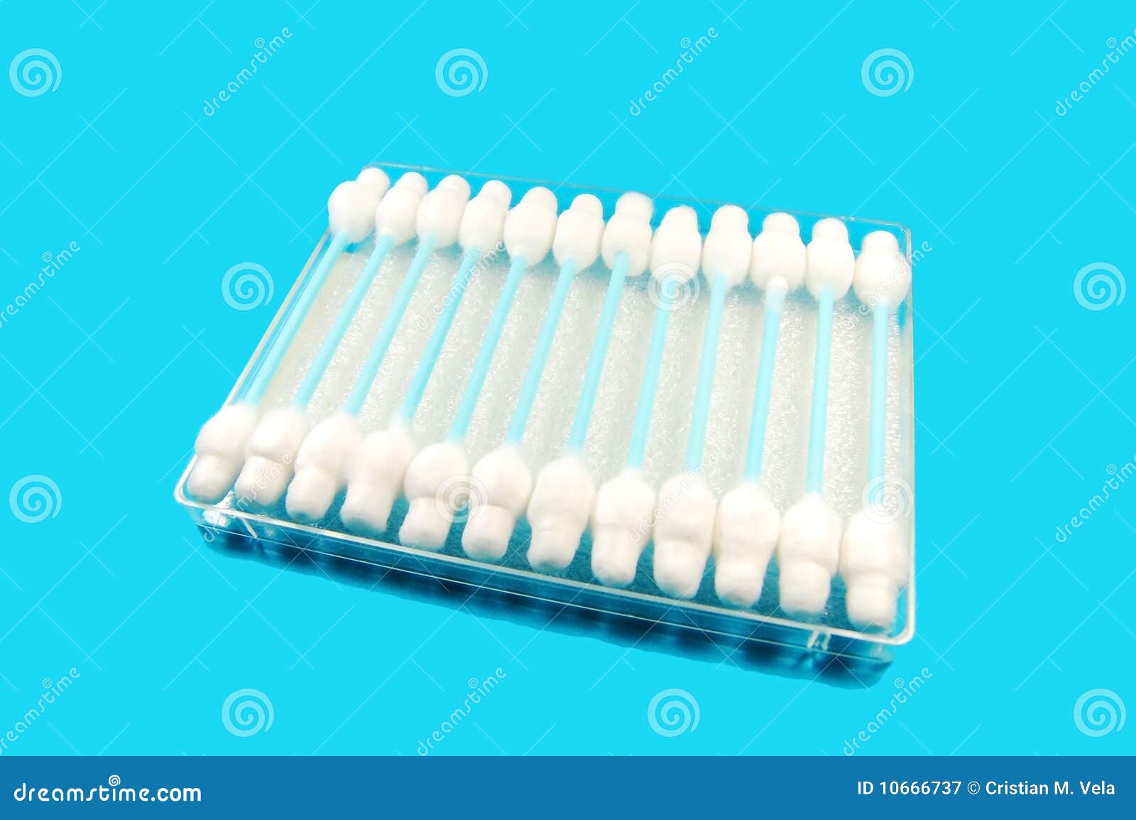 Ear swabs stock image. Image of swabs, studio, absorbent - 10666737