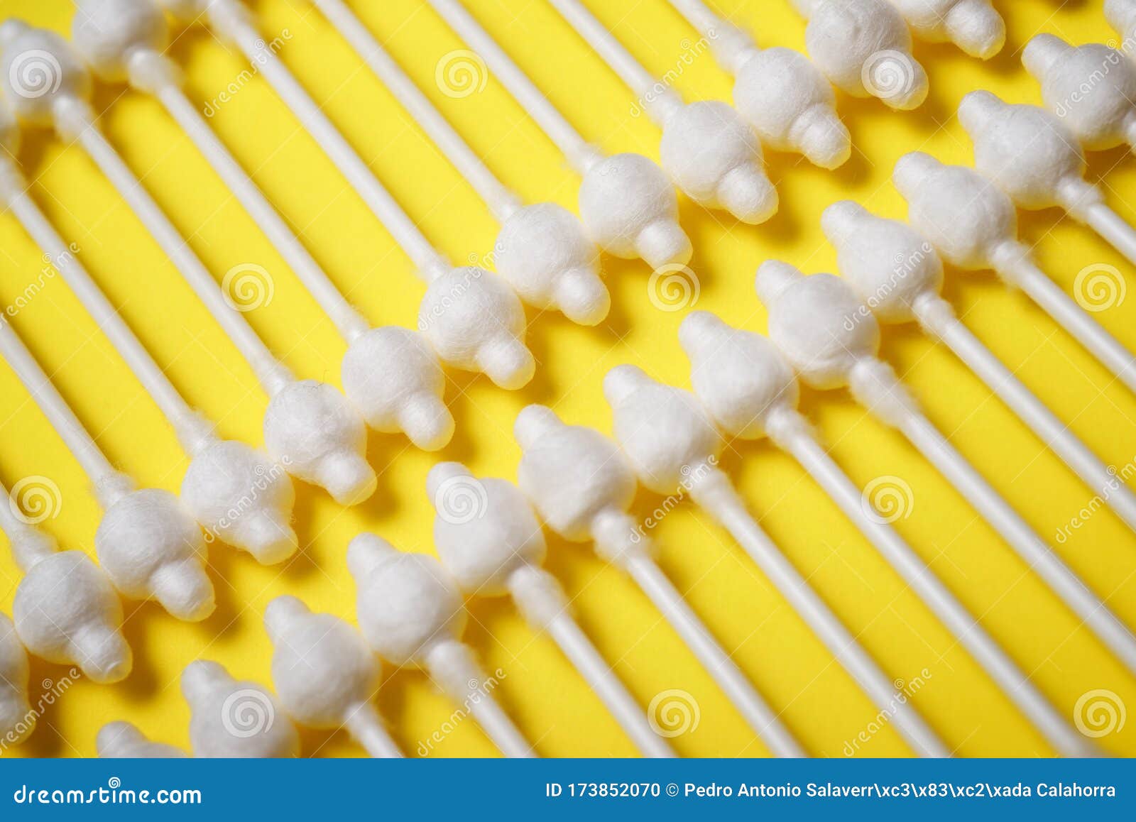 Ear swabs view stock photo. Image of cotton, disposable - 173852070