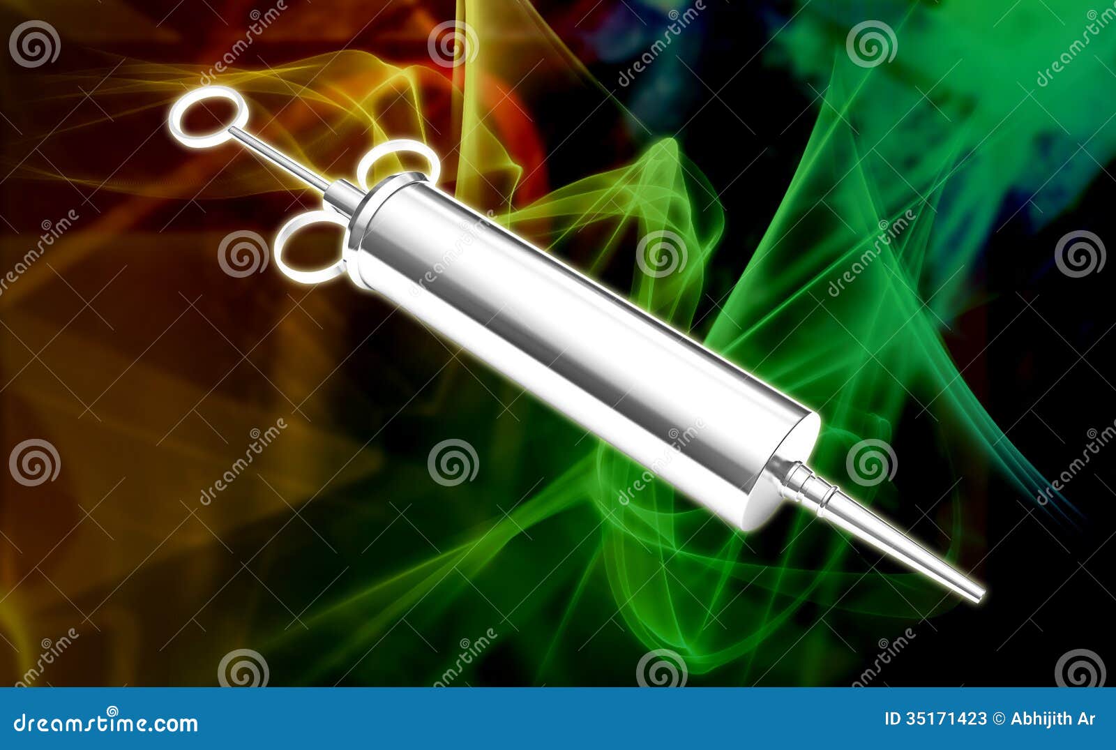 Ear Wash Syringe Royalty-Free Cartoon | CartoonDealer.com #35171423