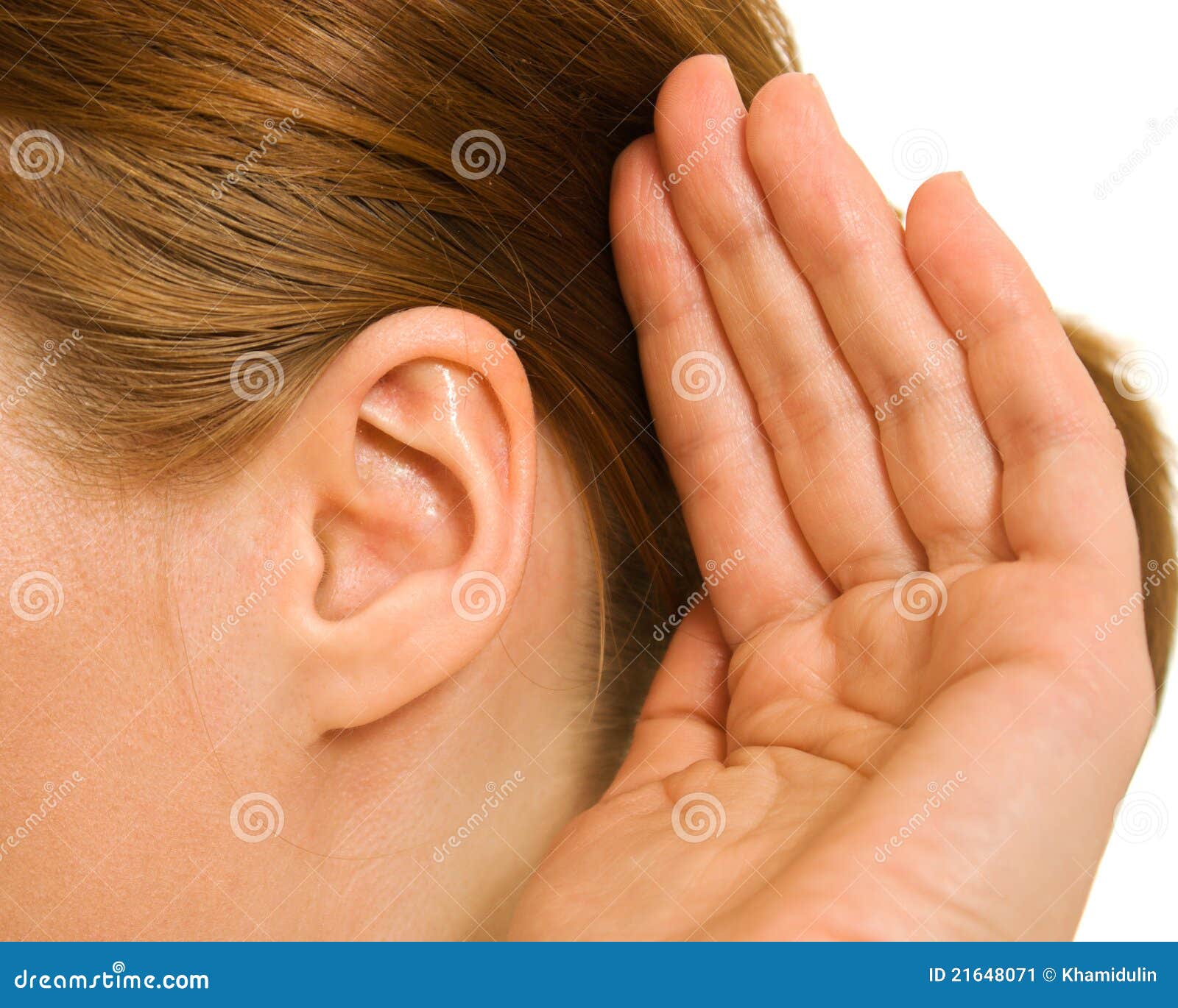 Ear women stock image. Image of body, noise, color, hearing - 21648071