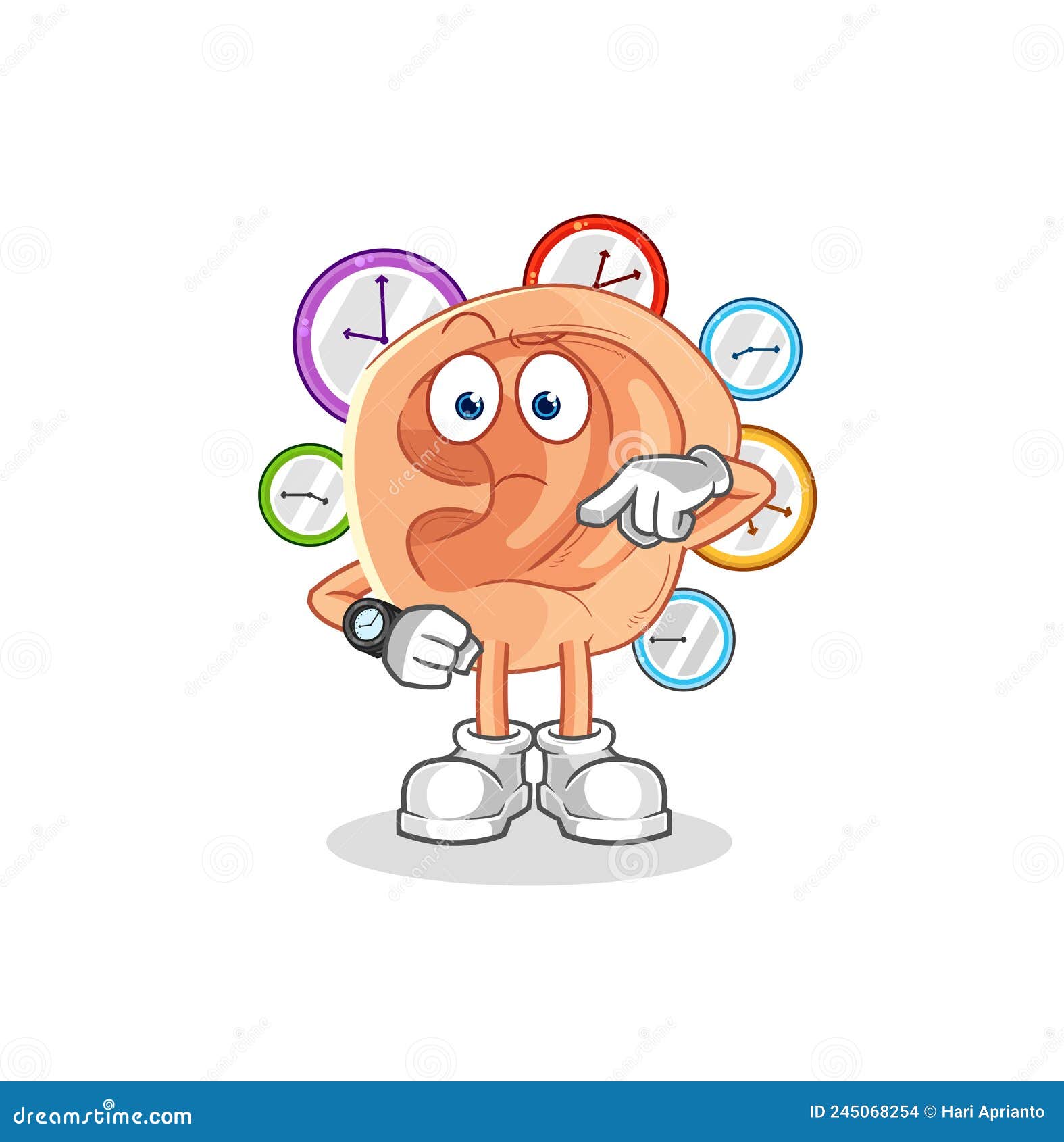 Wristwatch Cartoon Big Vector Bundle. Digital Analog Modern Classic ...