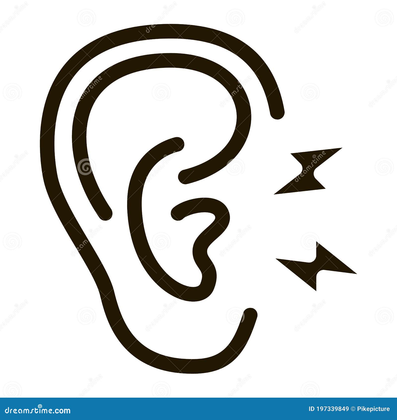 Earache Cartoon Vector | CartoonDealer.com #53691707