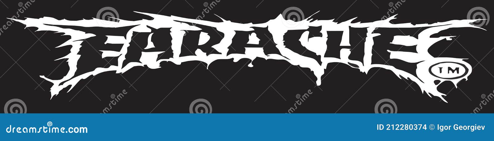 Earache Records Independent Record Label Logo Editorial Stock Image ...