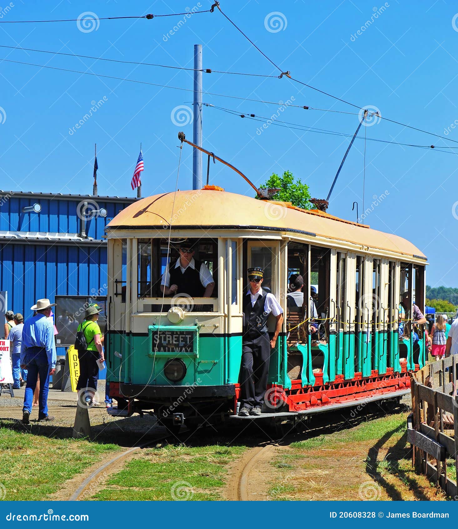 Early 1900 s street car editorial stock photo. Image of machinery ...