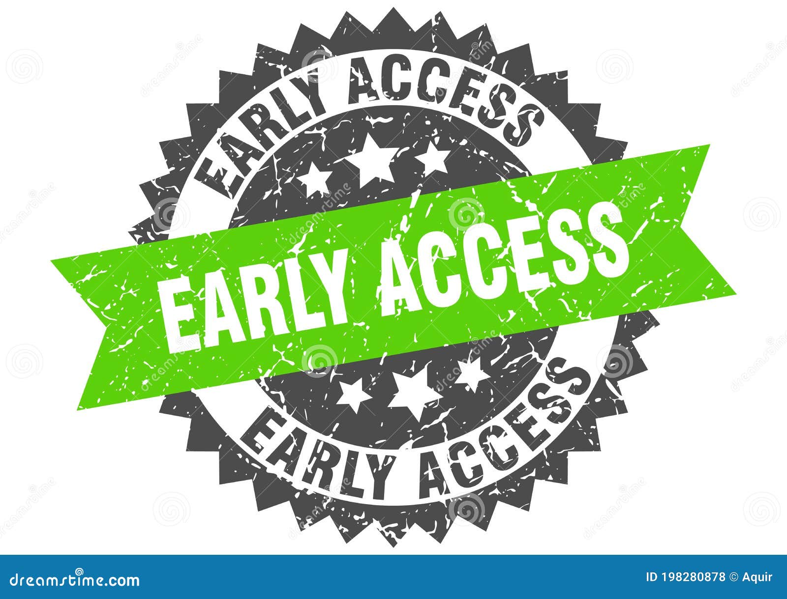 Early Access Stamp. Early Access Grunge Round Sign Stock Vector ...