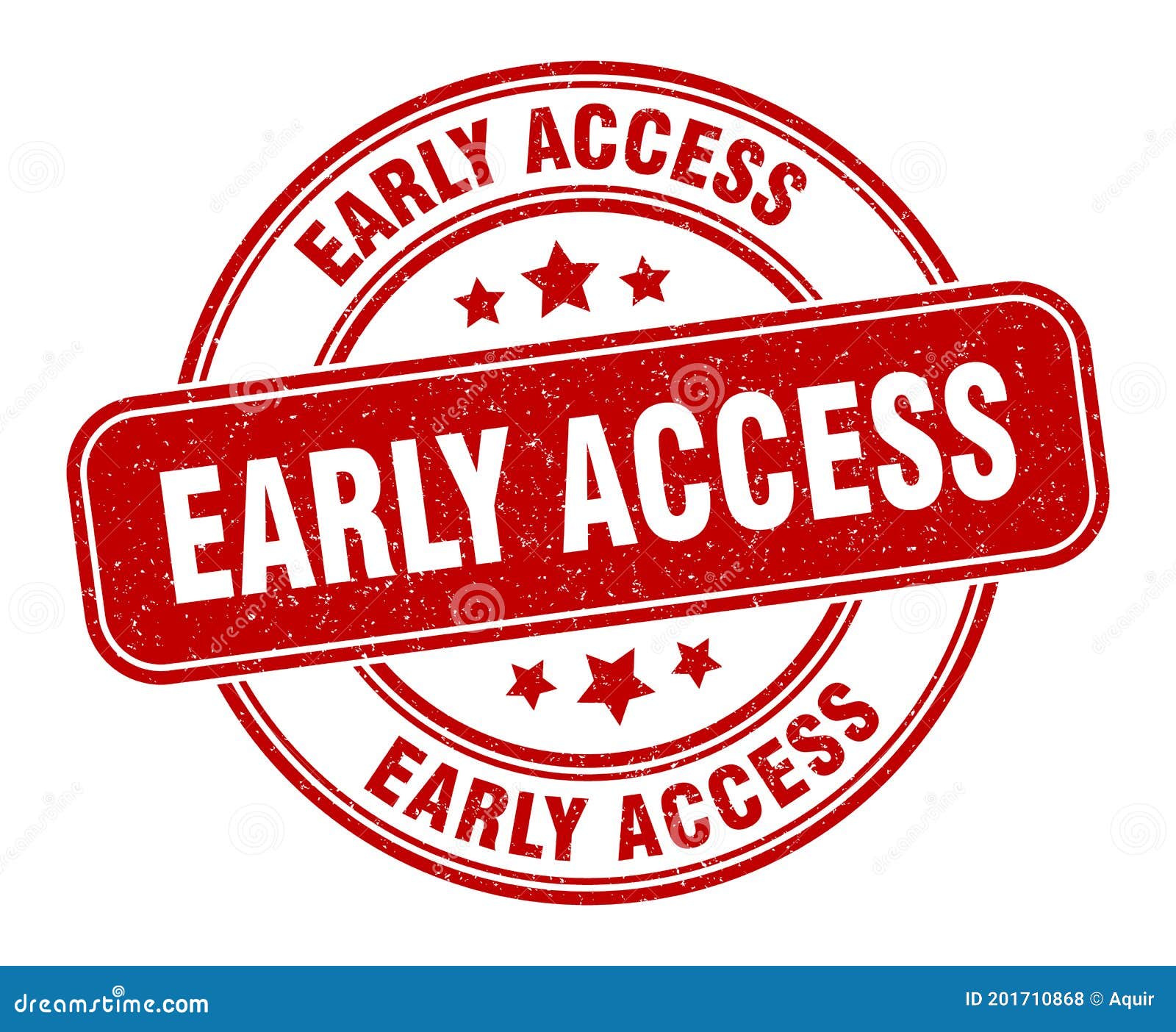 Early Access Stamp. Early Access Label. Round Grunge Sign Stock Vector ...