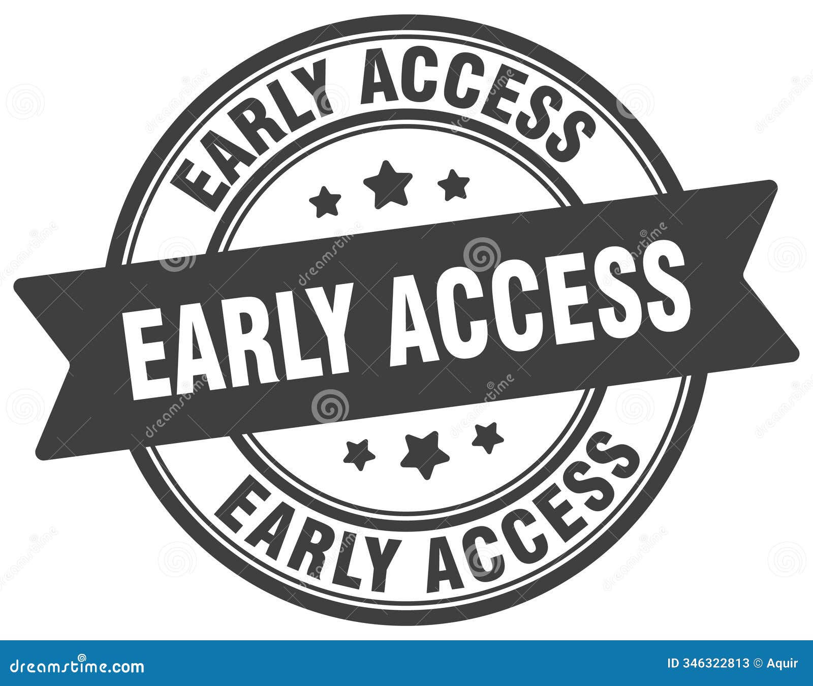 Early Access Sticker. Early Access Label Cartoon Vector | CartoonDealer ...