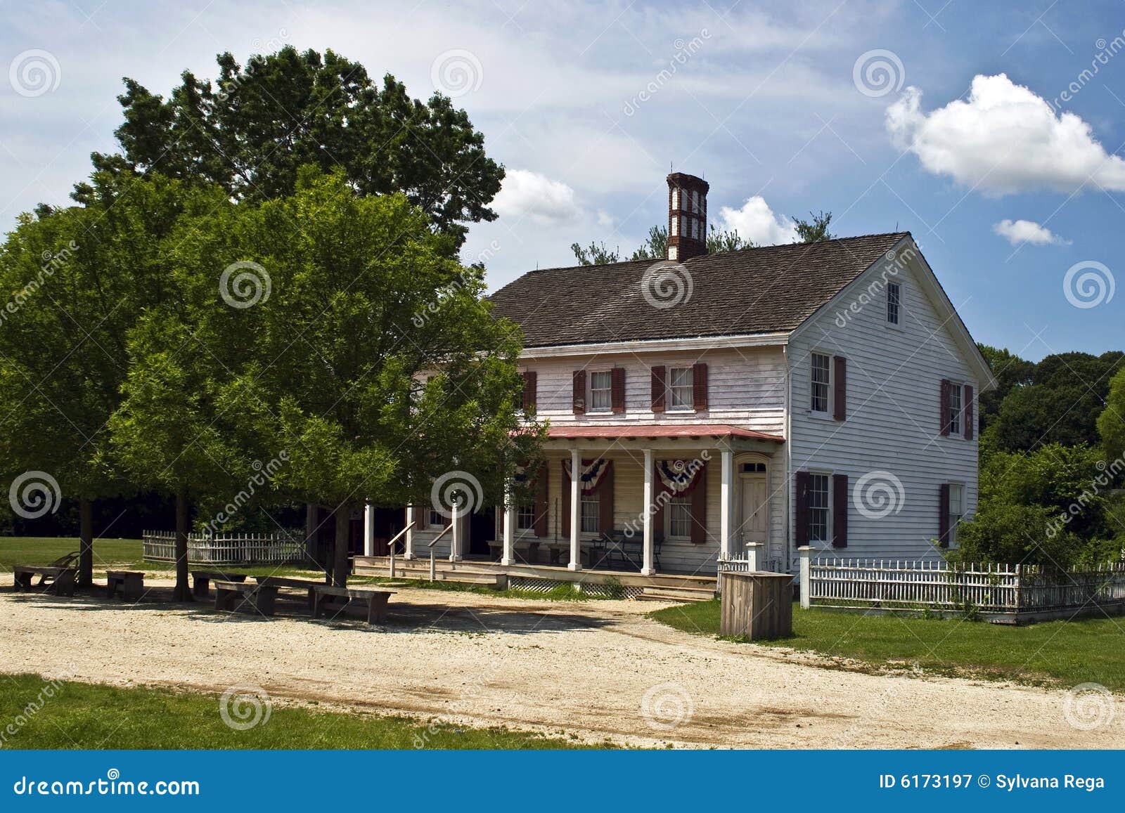 Historic House Facade Royalty-Free Stock Photo | CartoonDealer.com ...