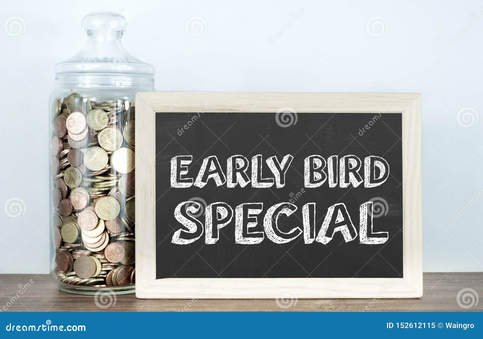 Early Bird Special - Target Your Customer Stock Image - Image of ...