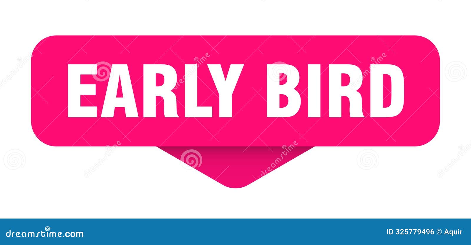 Early Bird Sticker. Early Bird Sign on Transparent Background Stock ...