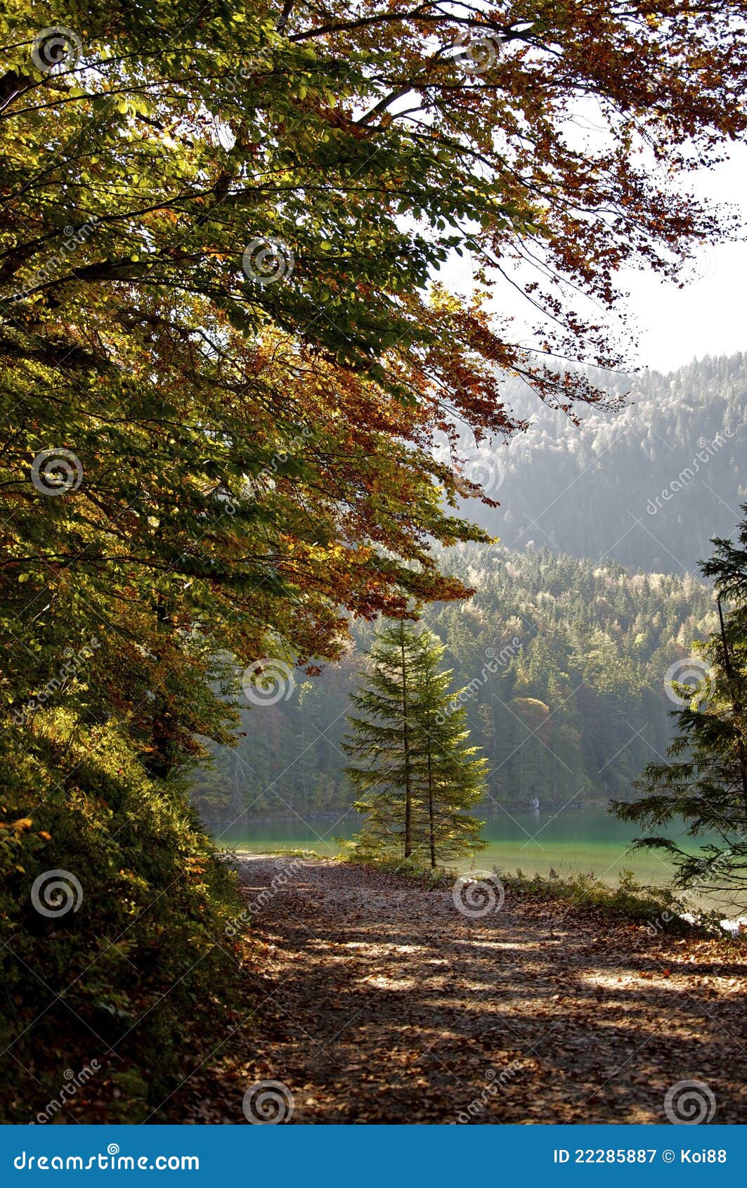Early Fall in the Alps stock image. Image of calm, bavaria - 22285887