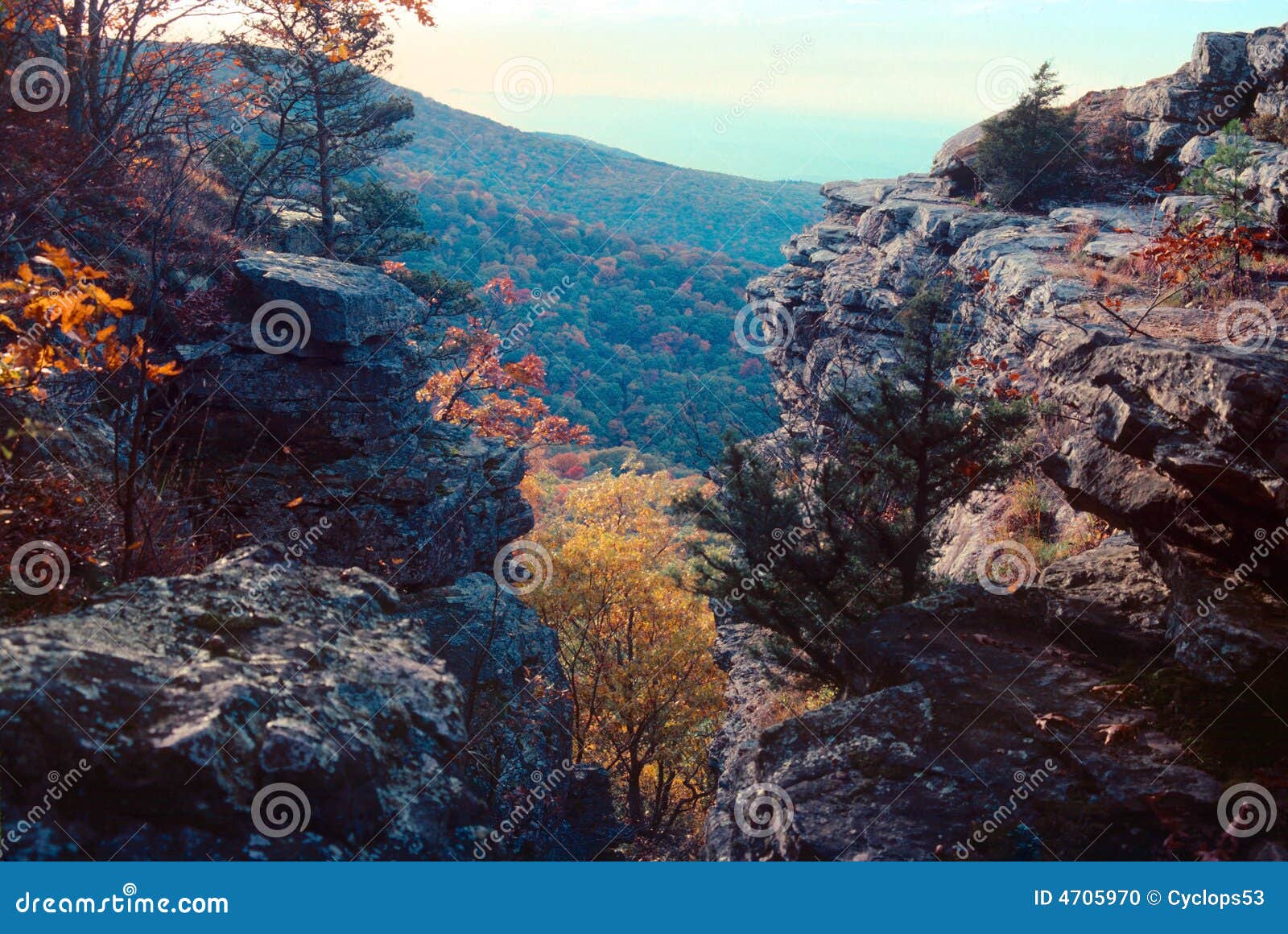 Early fall in the ozarks stock photo. Image of change - 4705970