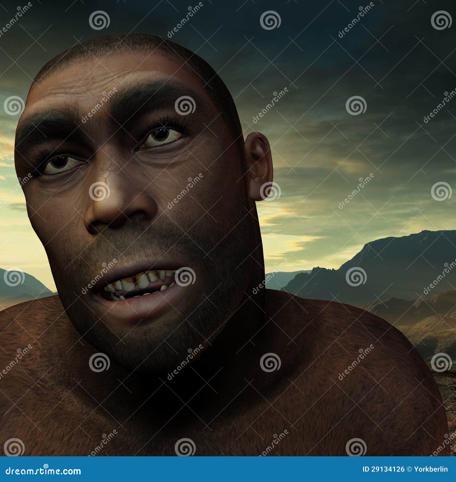 Erectus Royalty-Free Stock Image | CartoonDealer.com #22942348