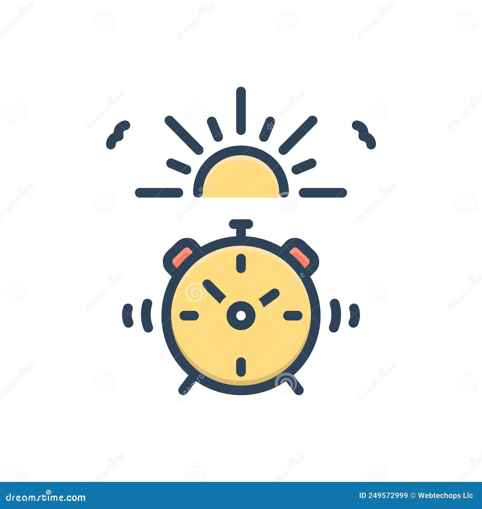 Color Illustration Icon for Early, Soon and Morning Stock Vector ...