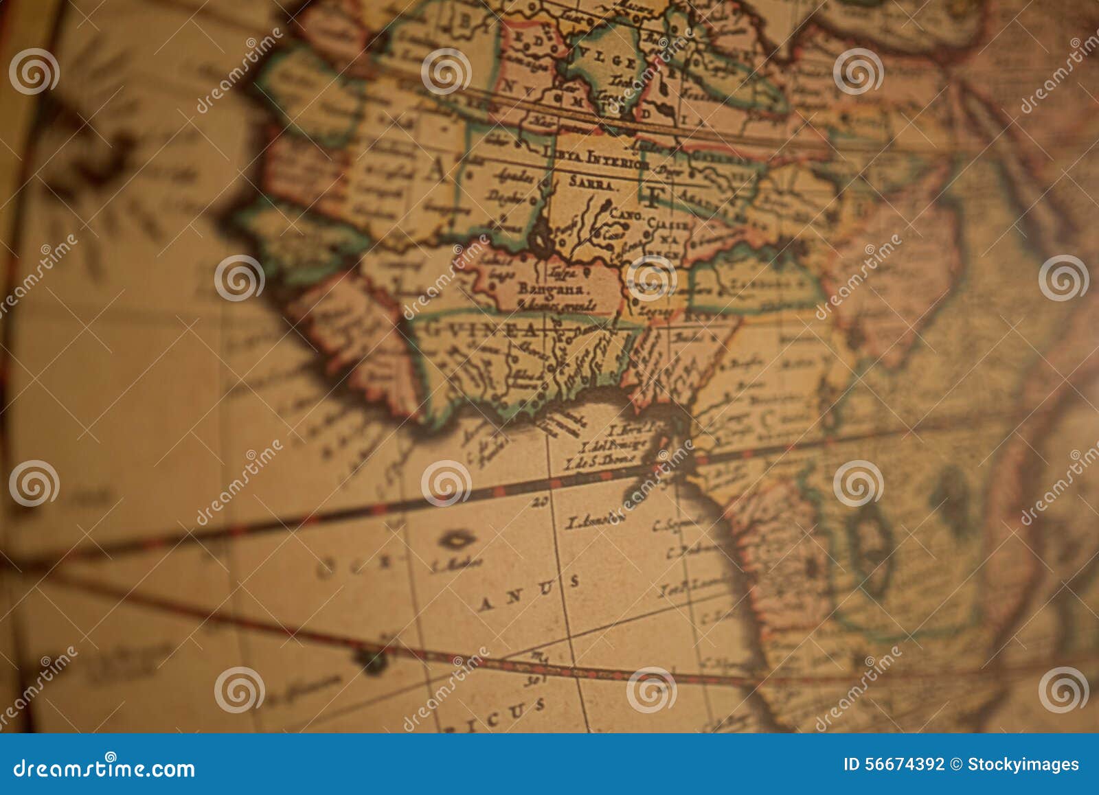 Early map of america stock photo. Image of history, vintage - 56674392