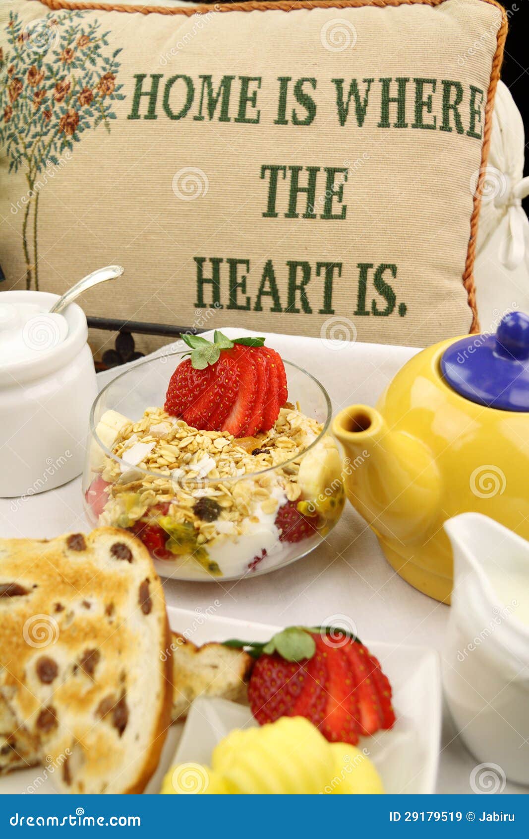 Early Morning Breakfast stock image. Image of healthy - 29179519