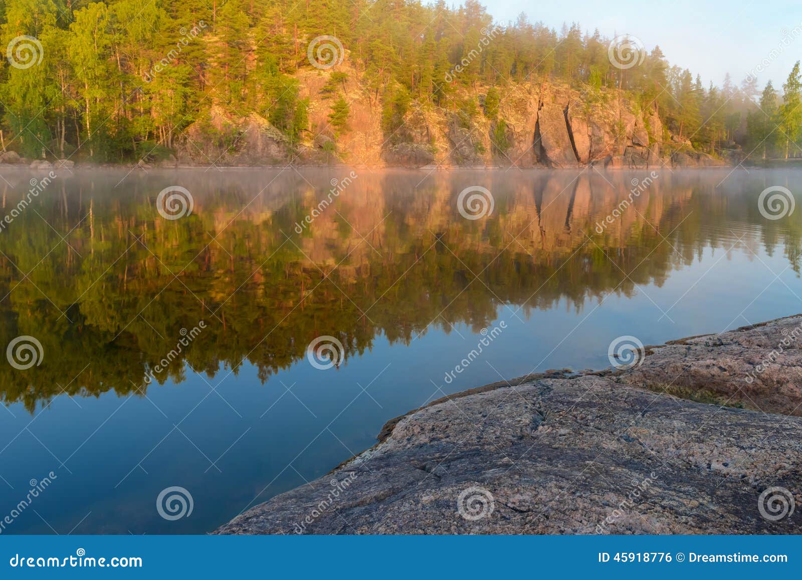 Early morning on cliff stock photo. Image of sunrise - 45918776