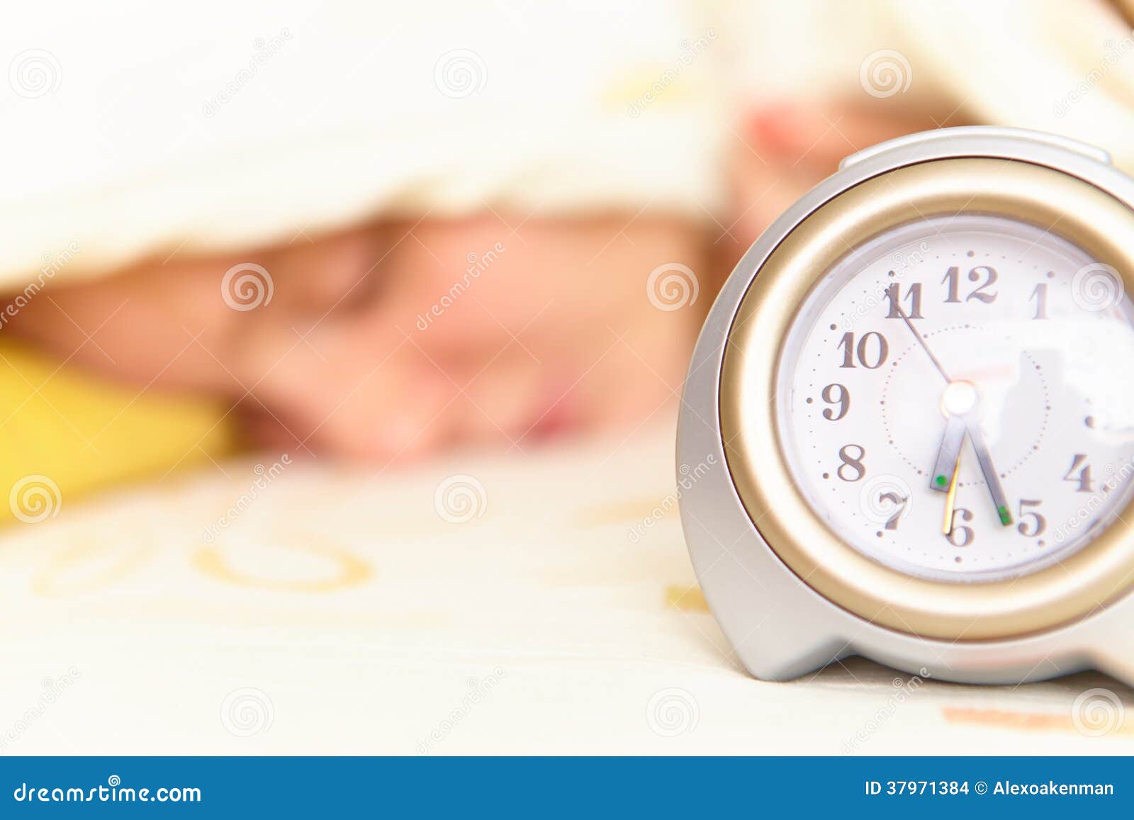 Early morning. stock photo. Image of checking, face, clock - 37971384