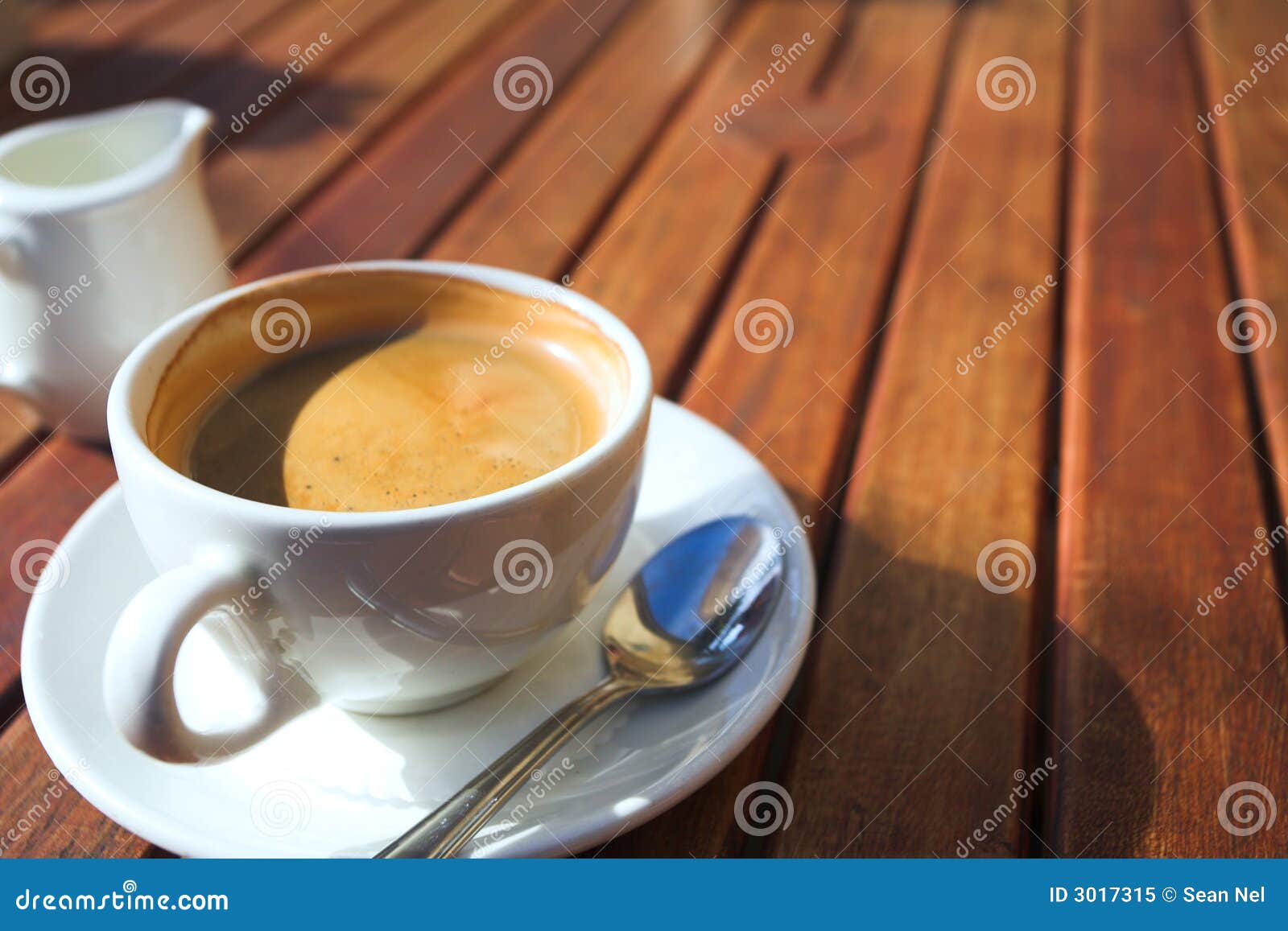 Early morning coffee stock image. Image of foam, chocolate - 3017315