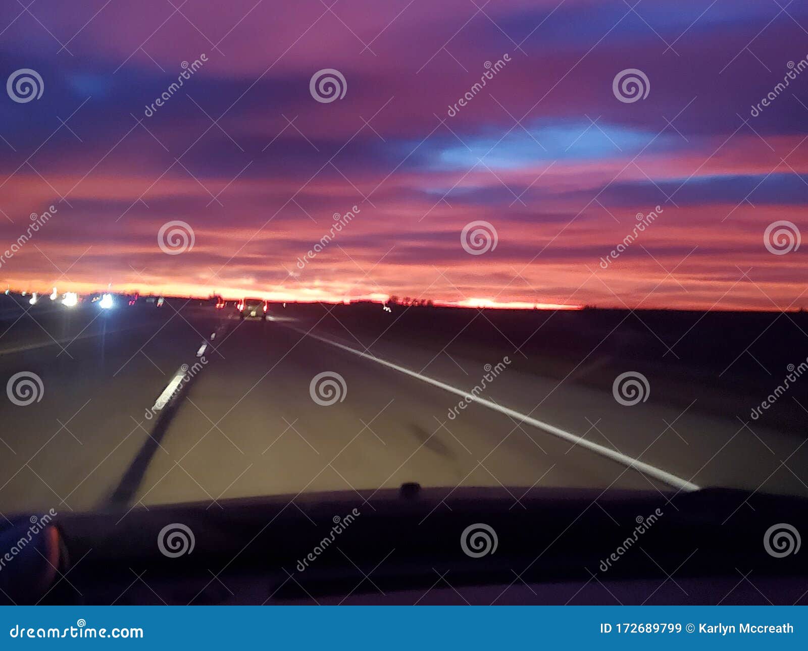 Early morning drive stock image. Image of drive, sunrise - 172689799