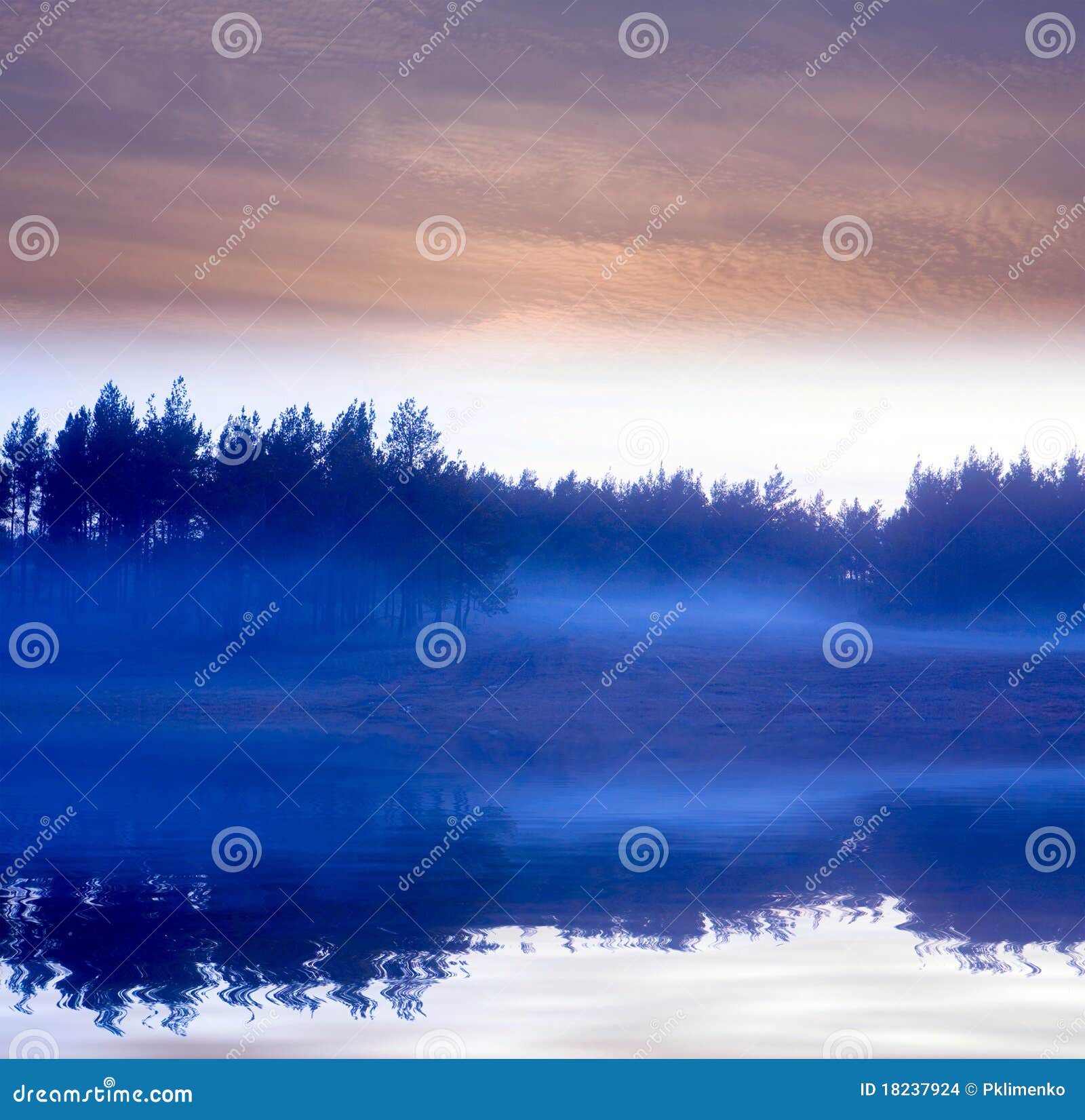 Early morning on lake stock photo. Image of lake, soft - 18237924