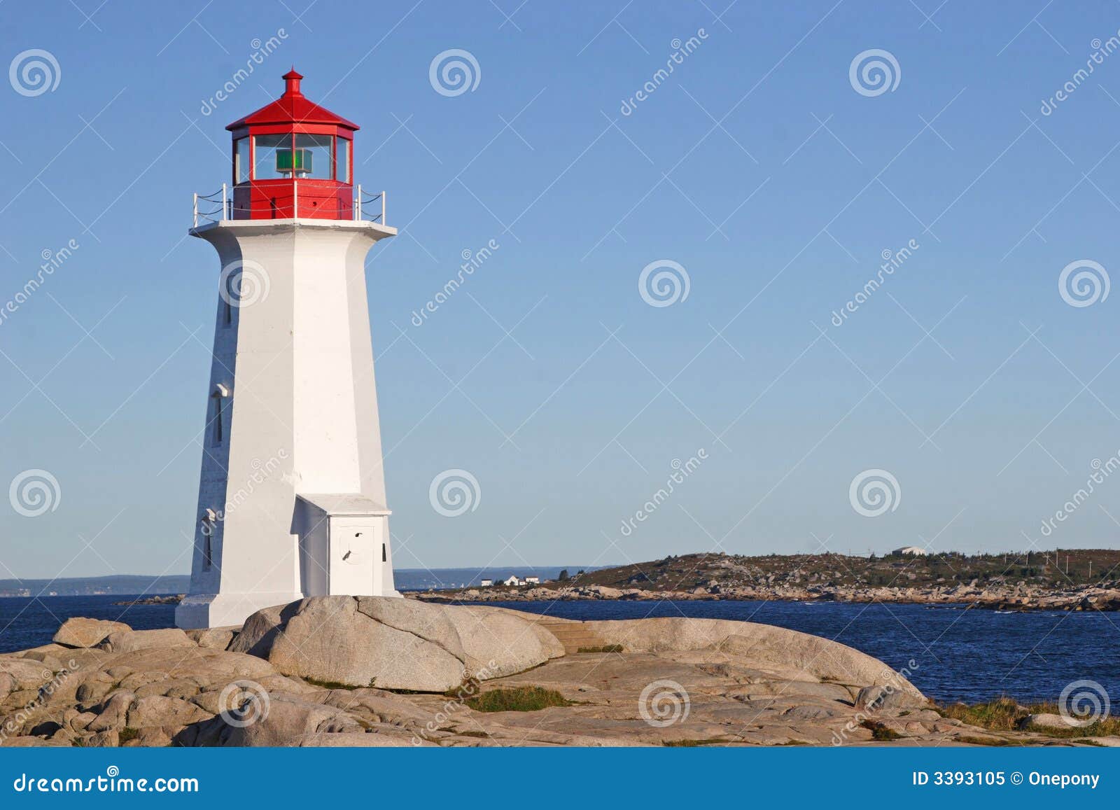 Early Morning Lighthouse stock image. Image of scotia - 3393105