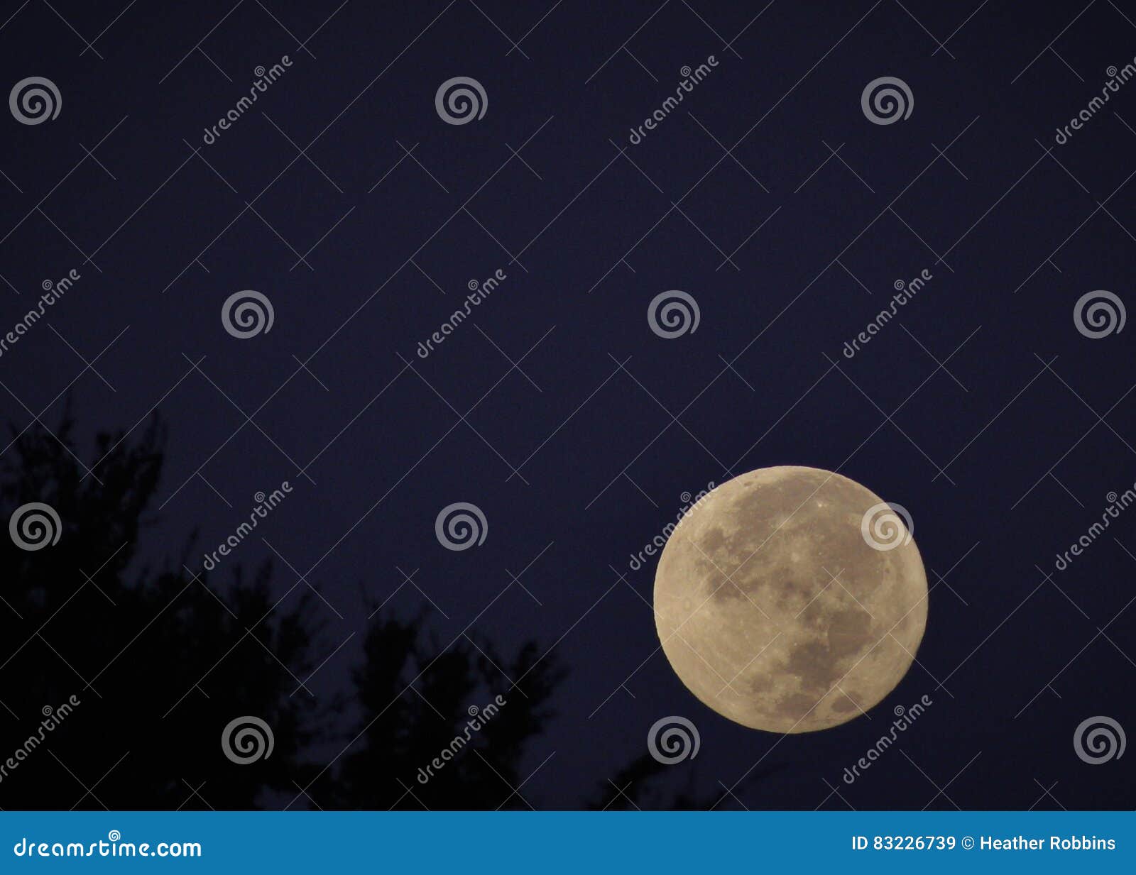 Setting Moon stock image. Image of early, setting, moon - 83226739