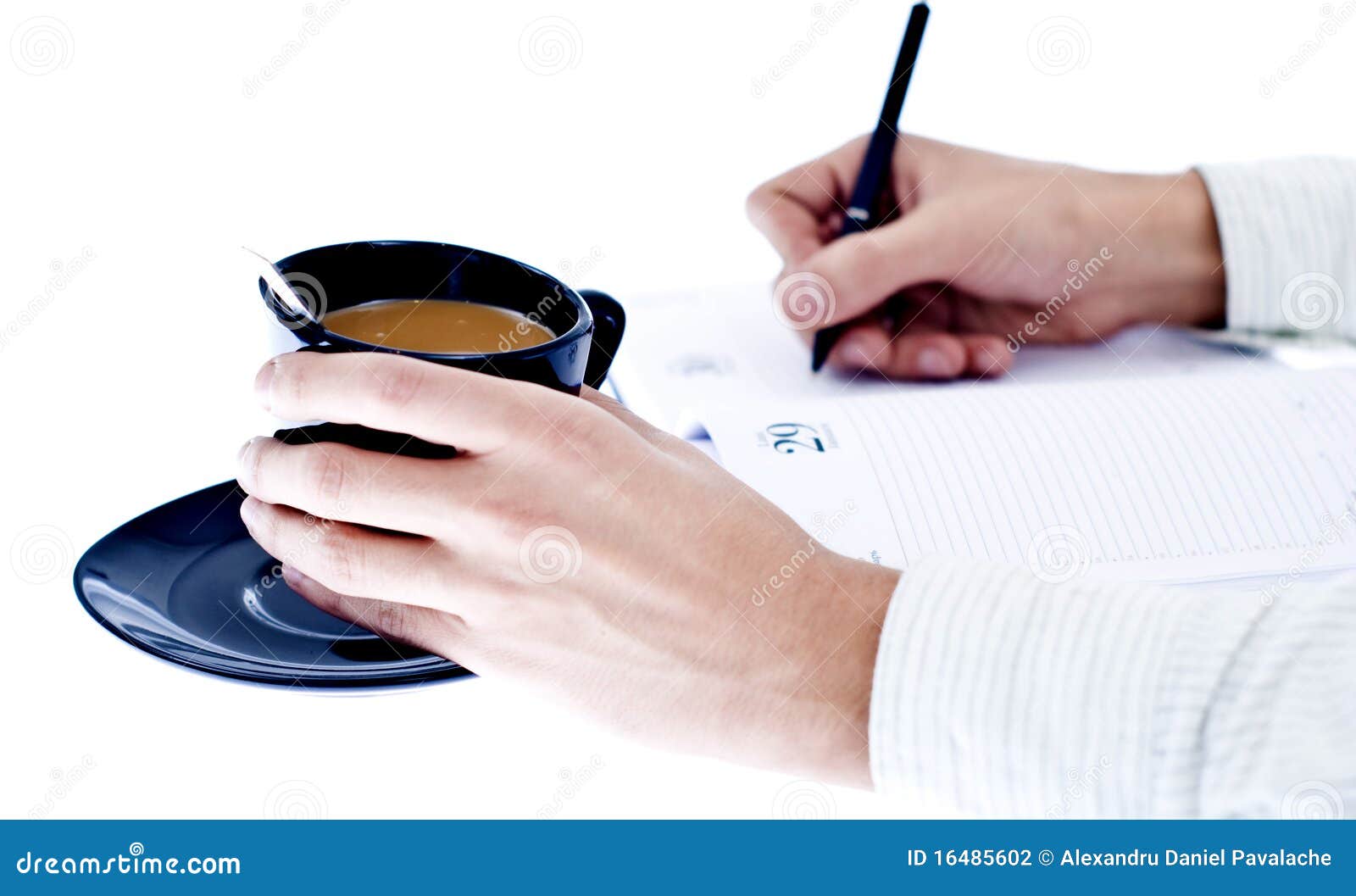 Early morning at office. stock photo. Image of workplace - 16485602