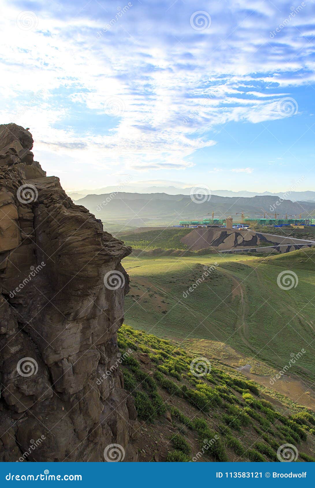 The Early Morning Scenery 05 Stock Image - Image of morning, mountain ...