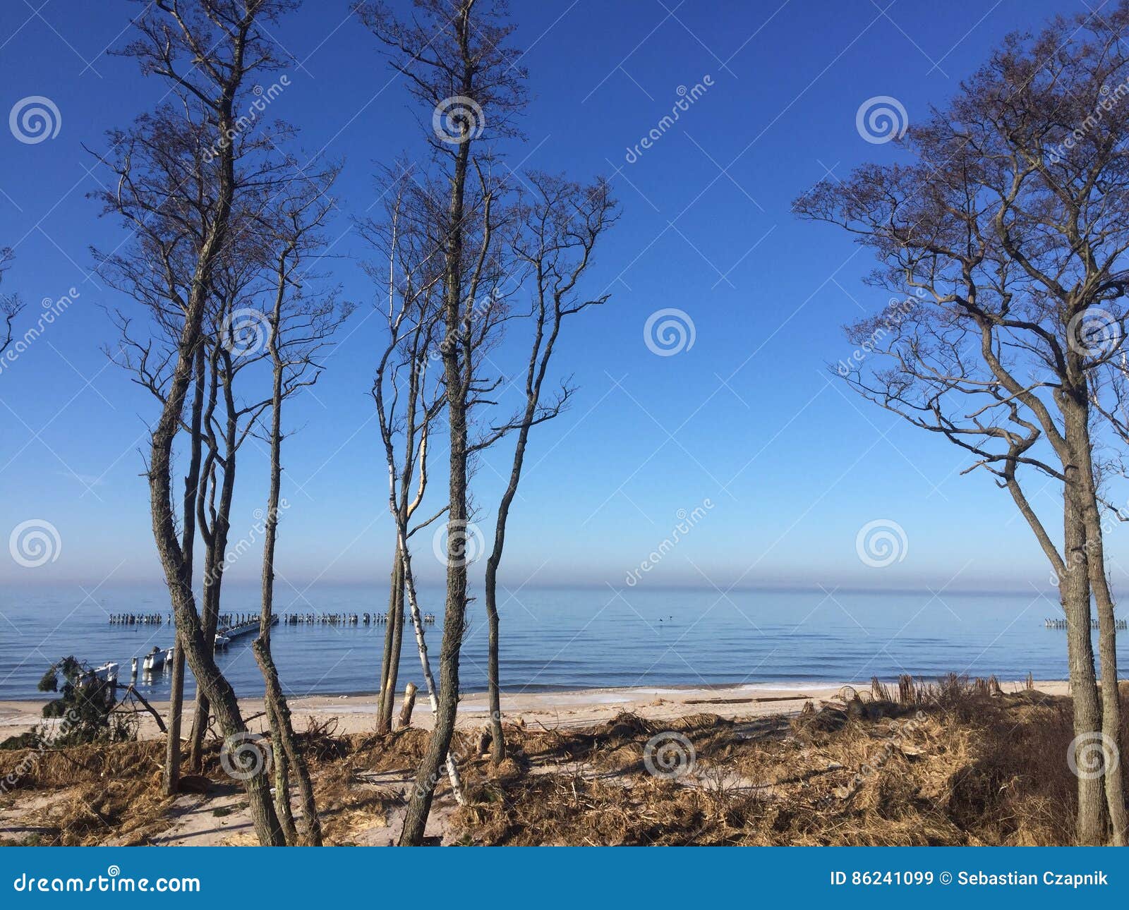 Early spring Baltic sea stock image. Image of spring - 86241099
