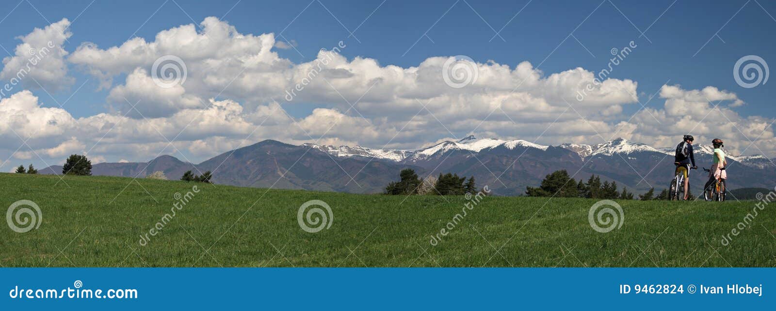 Early spring biking stock photo. Image of hobby, view - 9462824