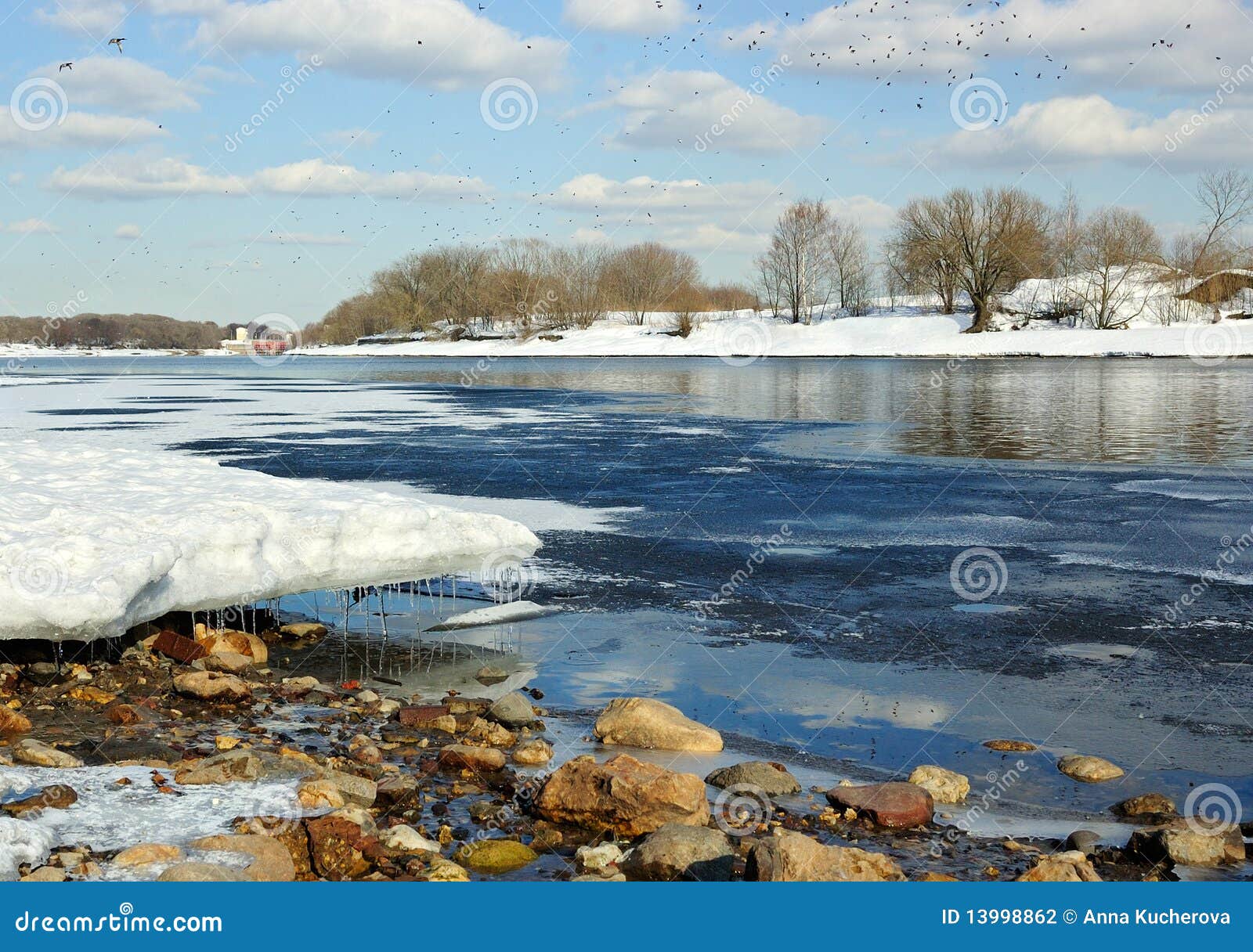 Early spring landscape stock photo. Image of nature, springtime - 13998862