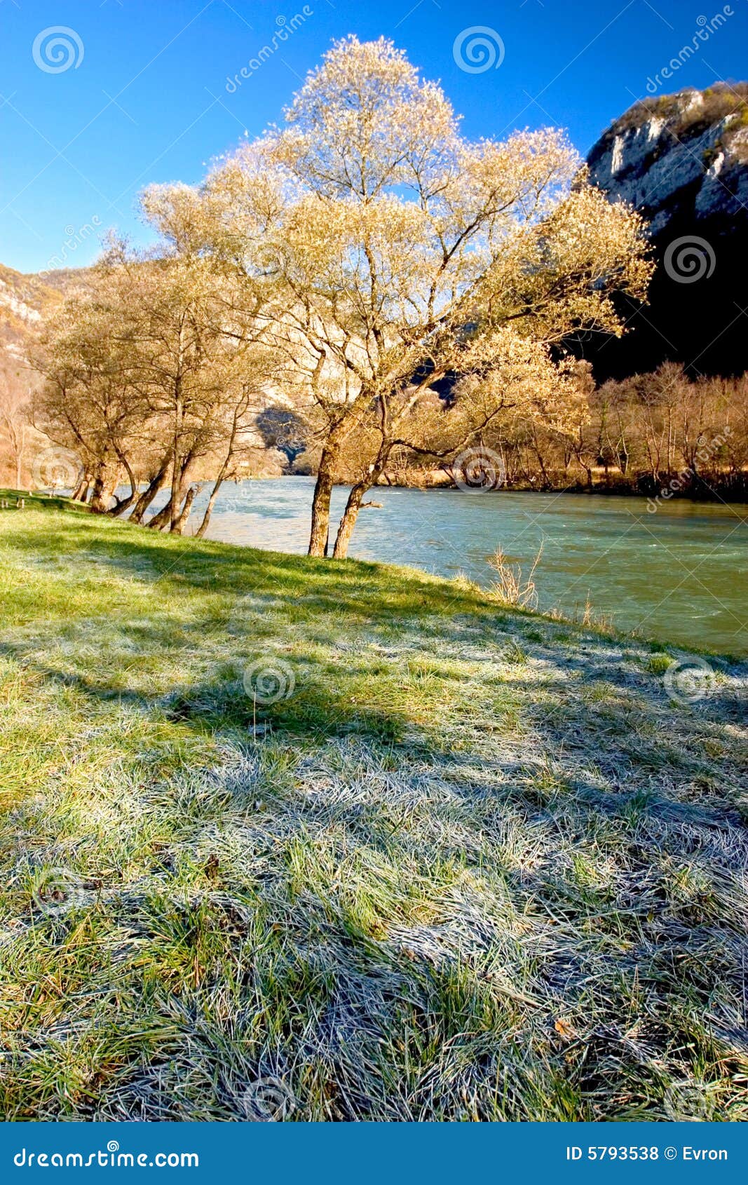 Early Spring Sunrise Landscape Stock Photo - Image of environment ...