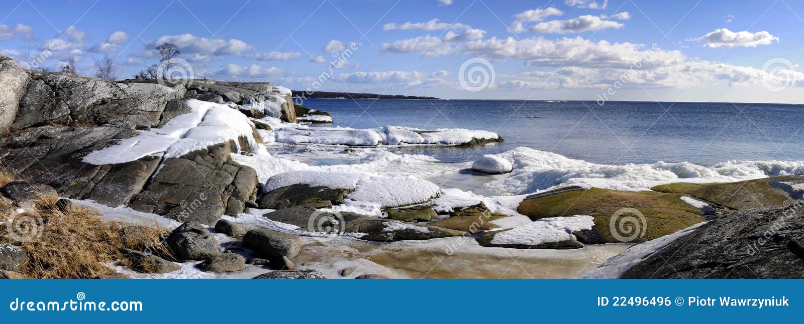 Early Spring on Swedish Coast Stock Photo - Image of calm, cloud: 22496496