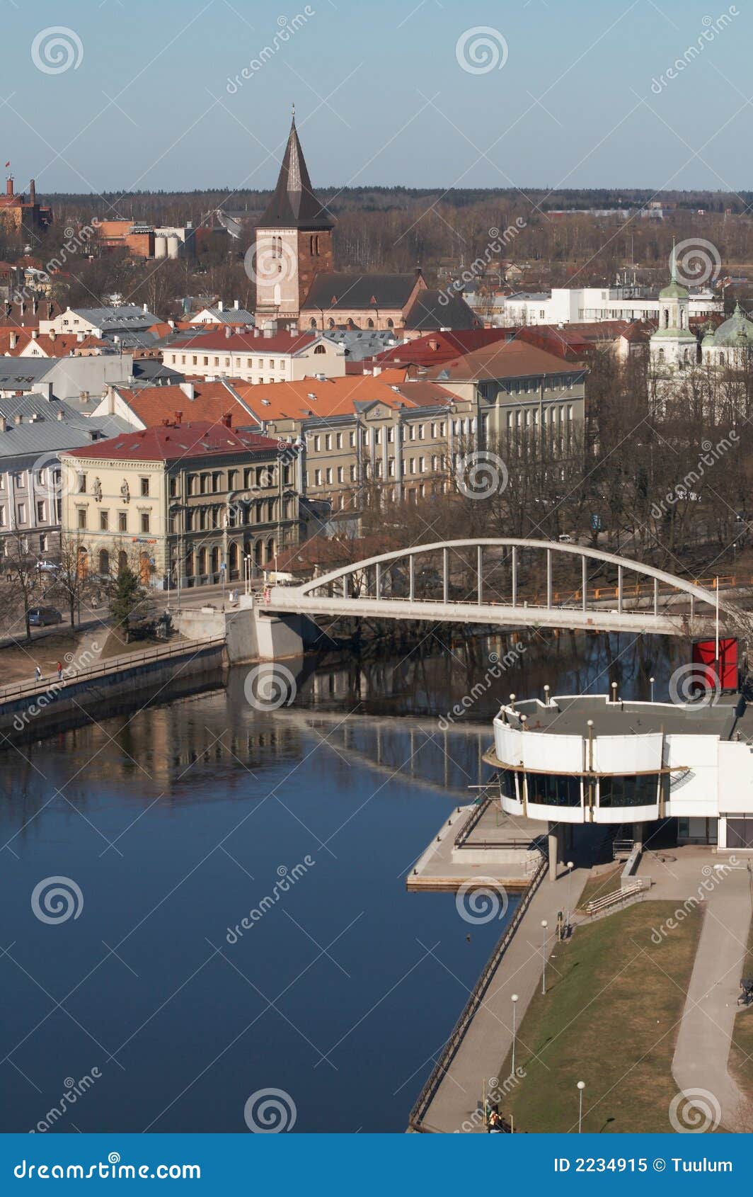 Early spring in Tartu stock image. Image of estonia, urban - 2234915
