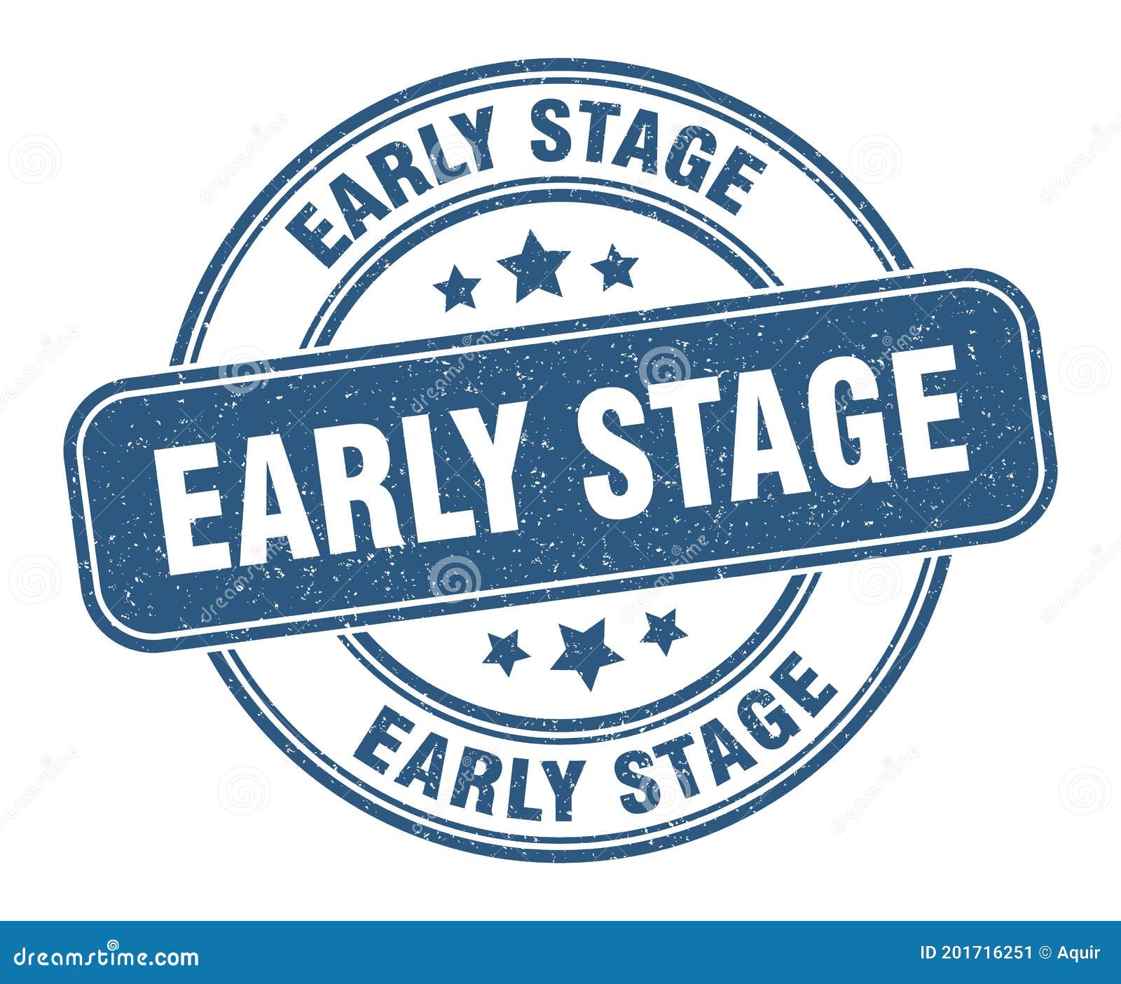 Early Stage Stamp. Early Stage Round Grunge Sign Stock Vector ...
